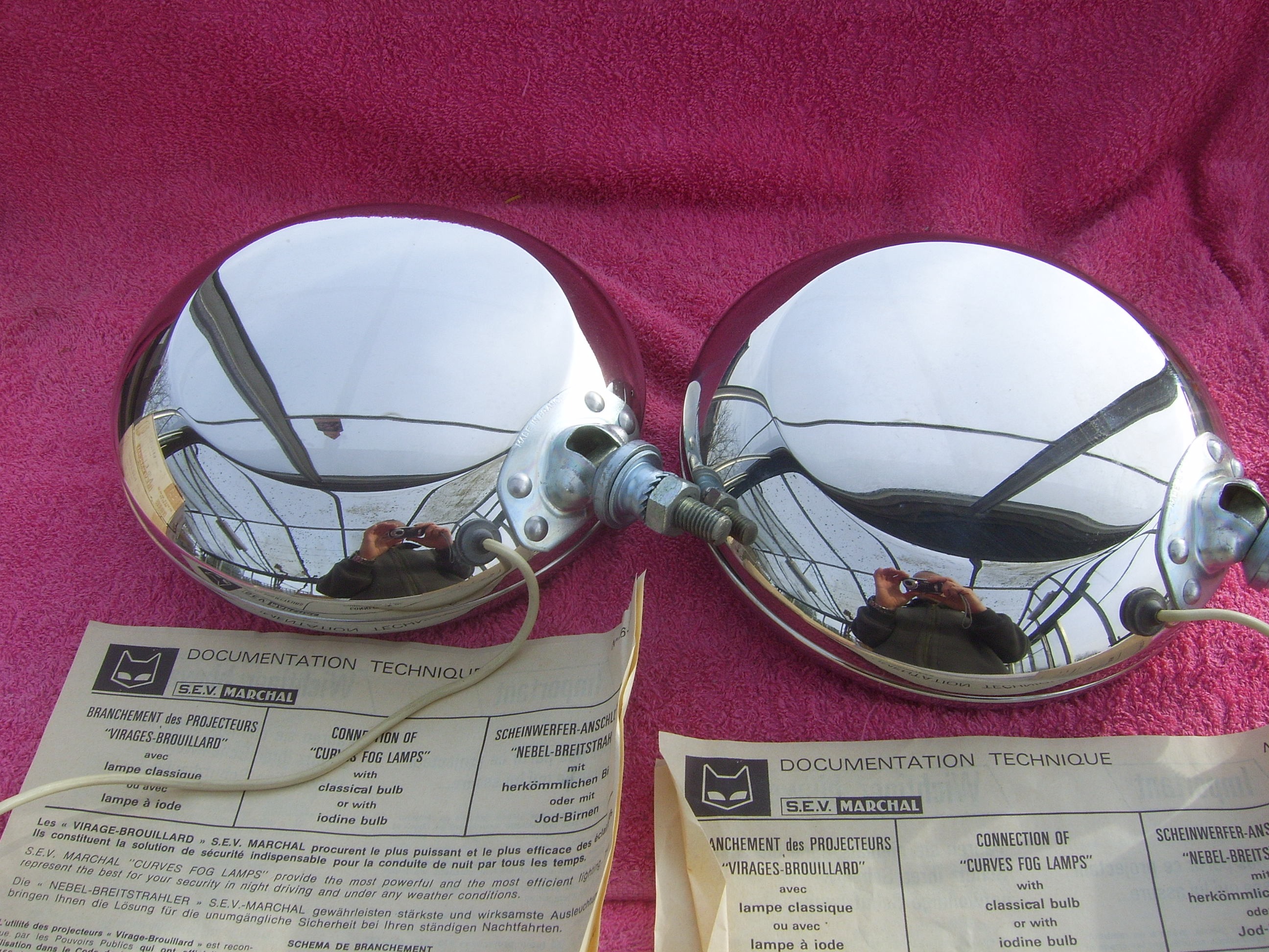 FS: NOS Marchal 880 Clear Fog Lights |﻿ Miscellaneous