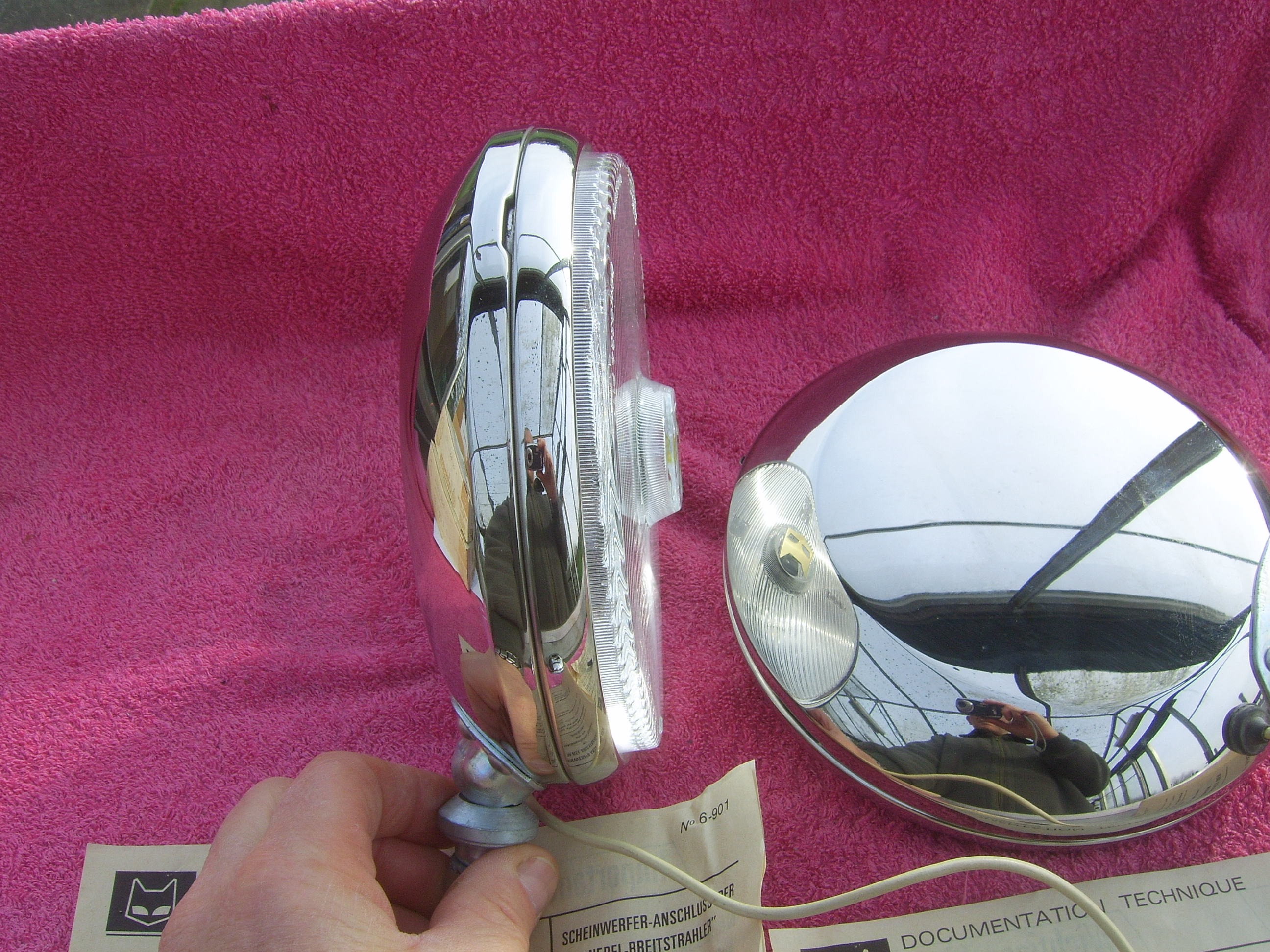 FS: NOS Marchal 880 Clear Fog Lights |﻿ Miscellaneous