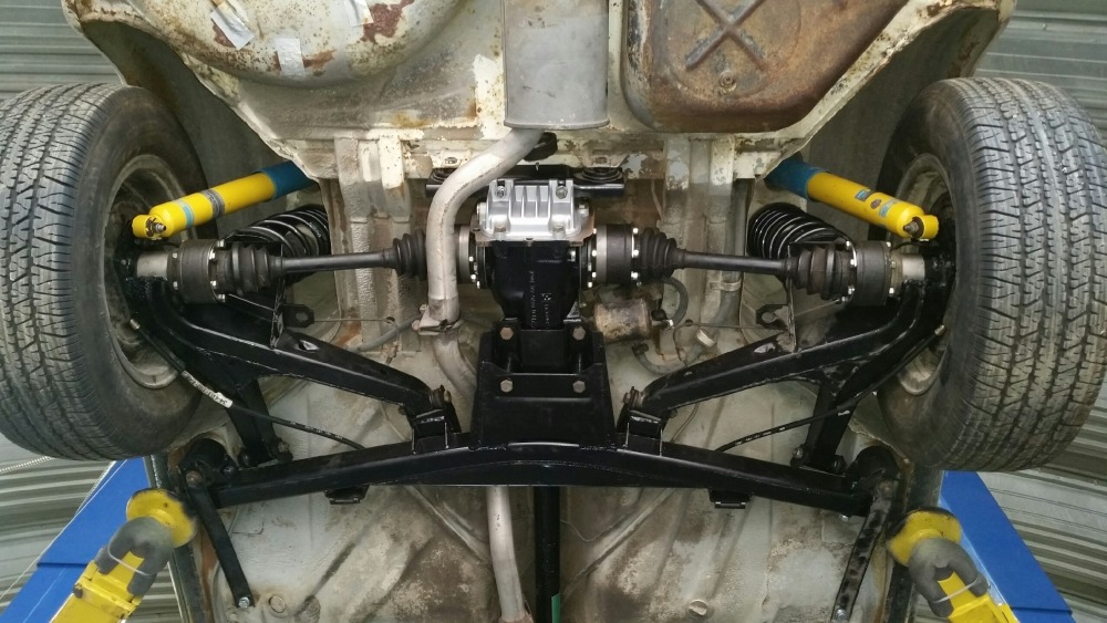 Rear Axel Push Pods Attachment to Body/Frame |﻿ BMW 2002 and other '02