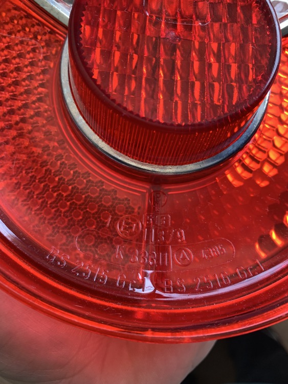 New Old Stock - red center tail lens & Chrome ring - Miscellaneous ...