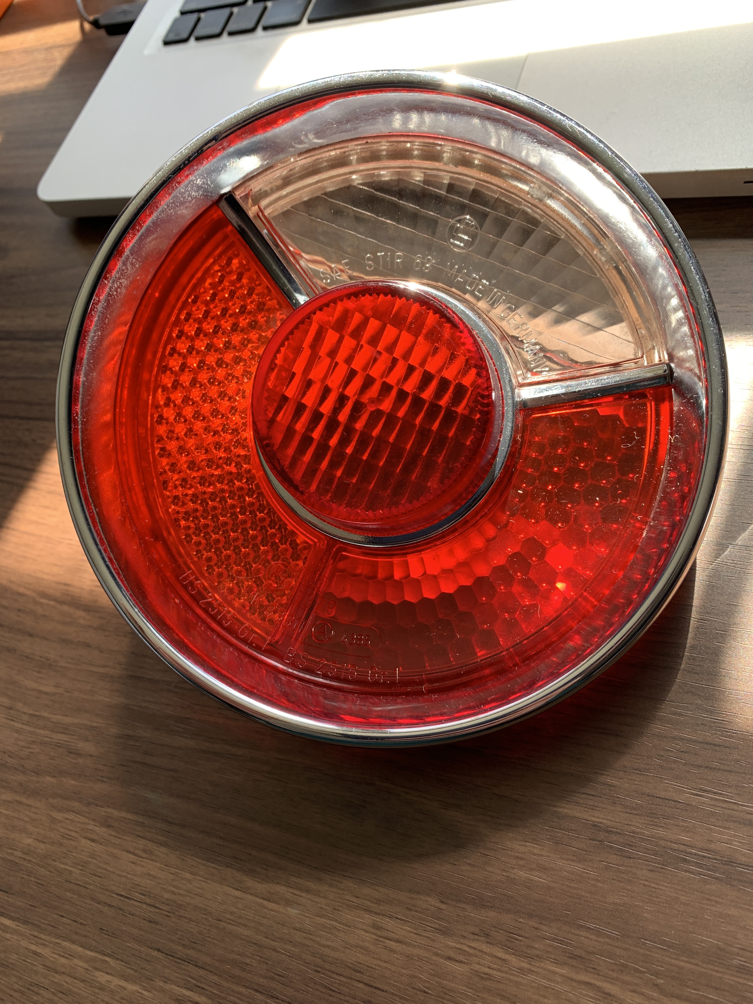 New Old Stock - red center tail lens & Chrome ring - Miscellaneous ...