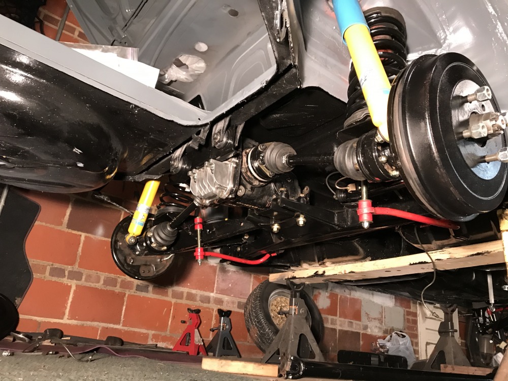 rear subframe installed |﻿ Derby - my 1968 1600