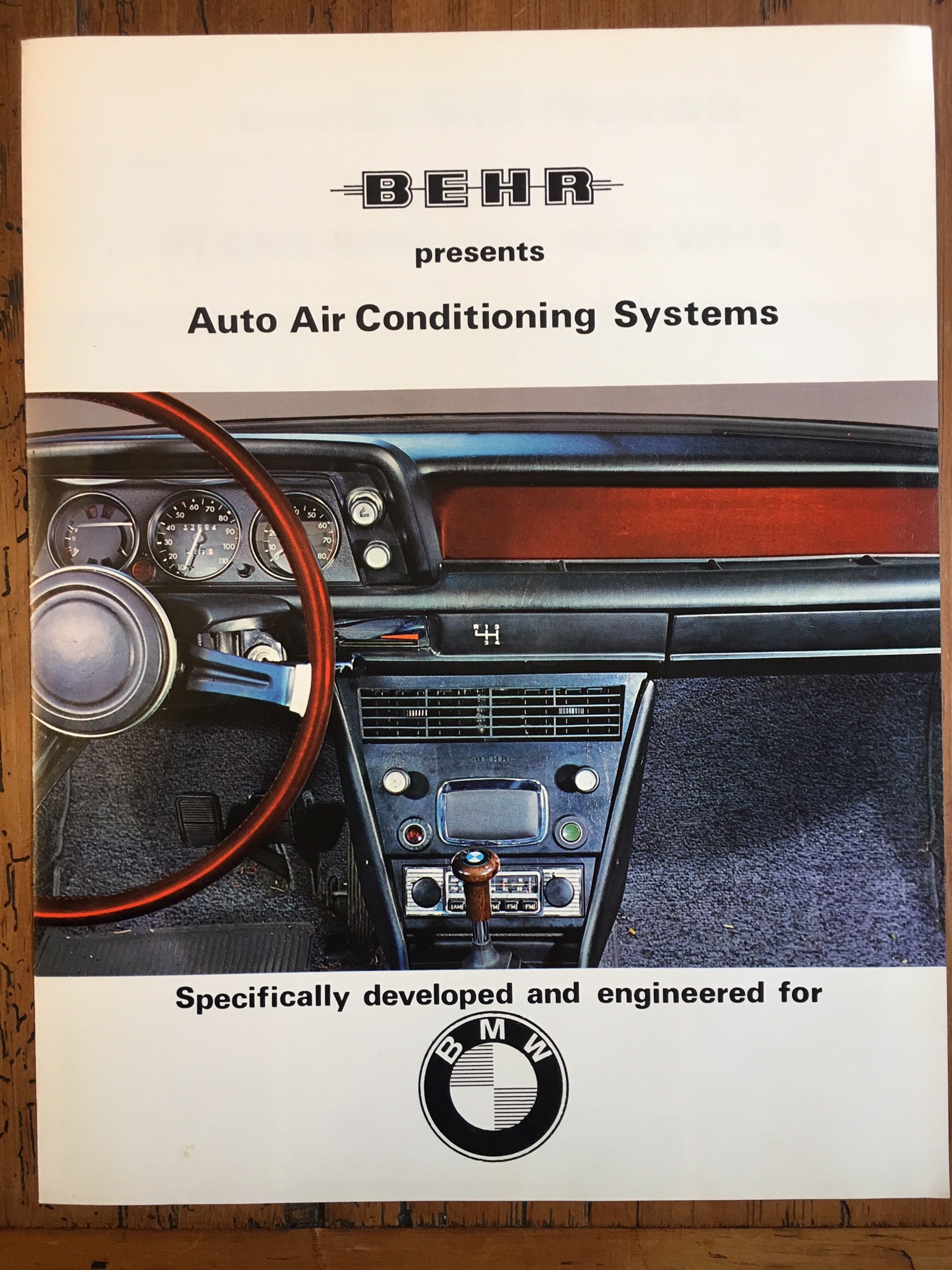 Behr A/C Brochure |﻿ BMW 2002 and other '02