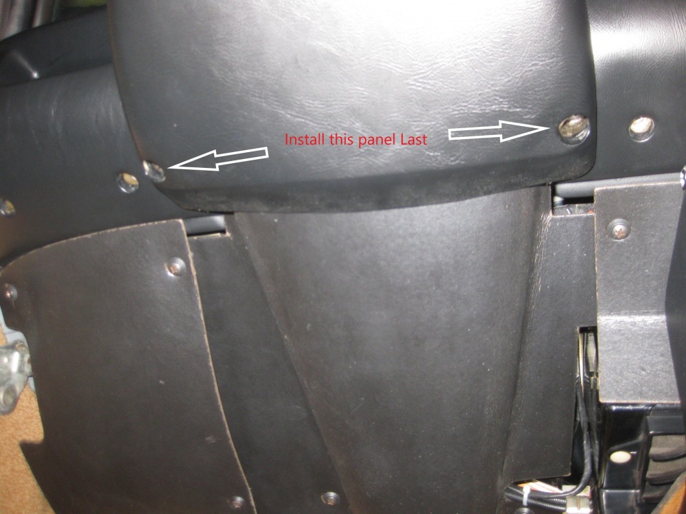 Installing Under-dash panel |﻿ BMW 2002 and other '02
