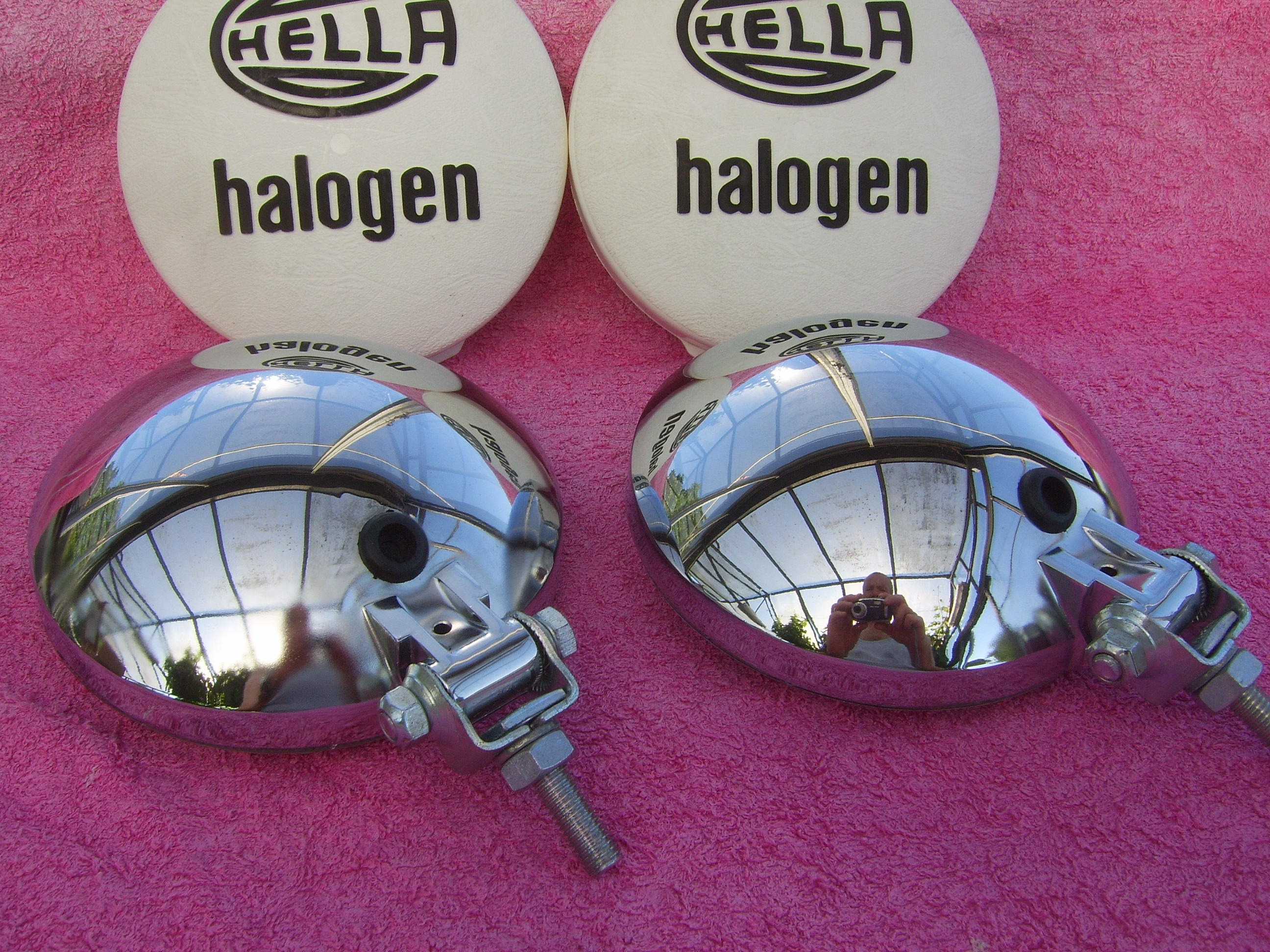 FS: NOS Hella Halogen 140 Fog Lights + NOS Covers |﻿ Miscellaneous