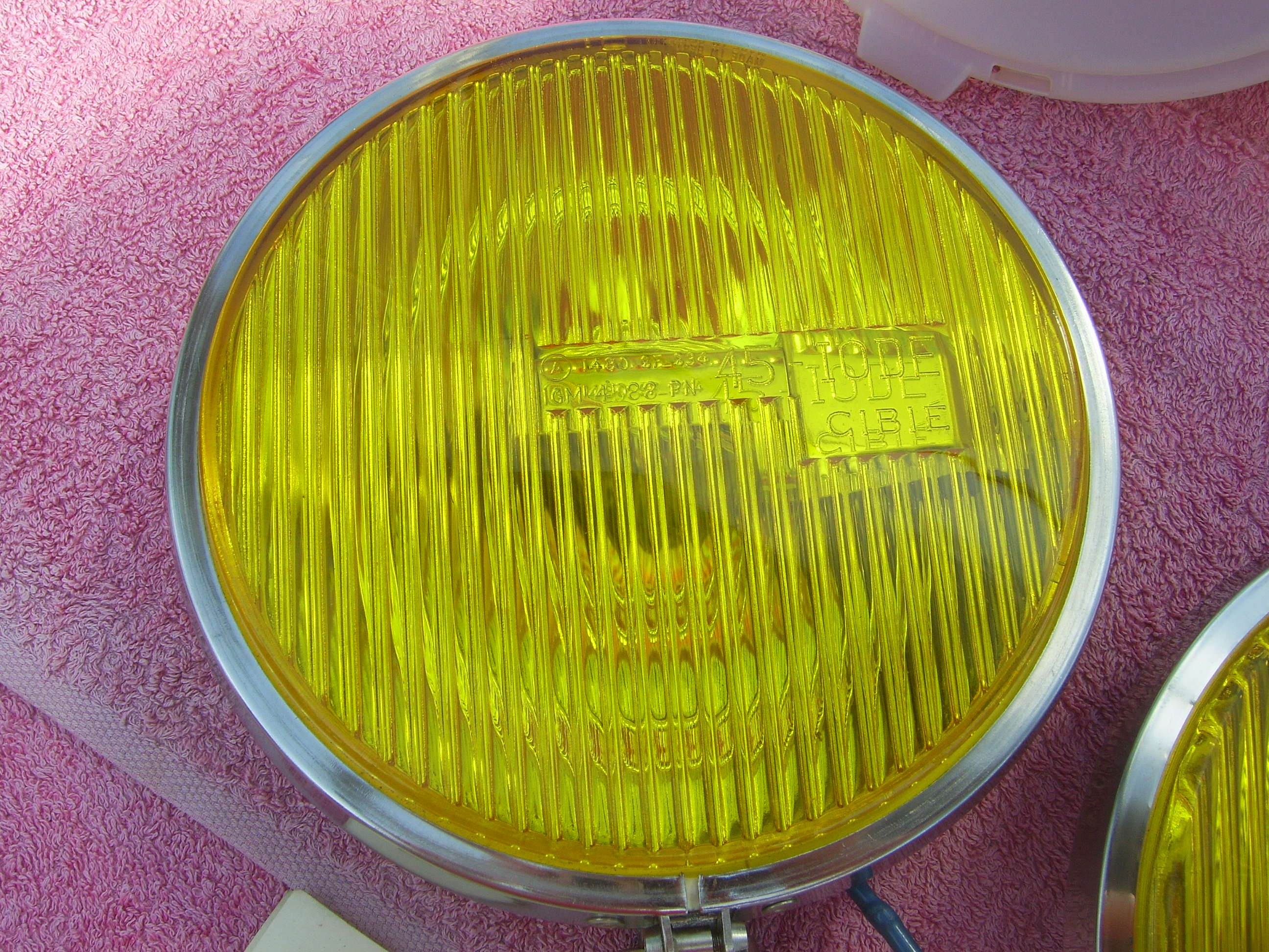 FS: Cibie 45 Iode Yellow Fog Lights + Covers Racing Team |﻿ Miscellaneous