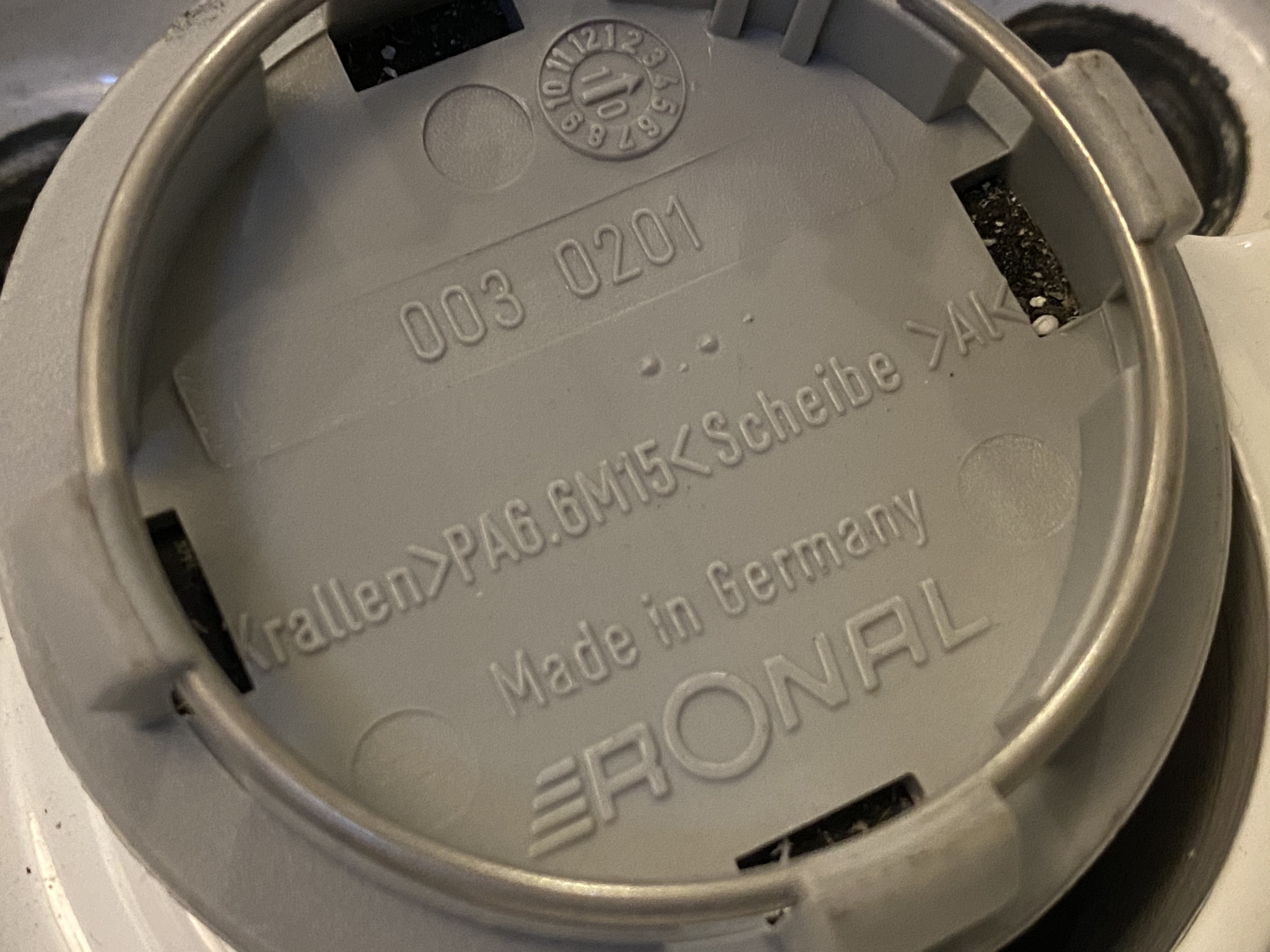 Super Rare!! 3pc. Magnesium Ronal Racing Rims |﻿ Miscellaneous