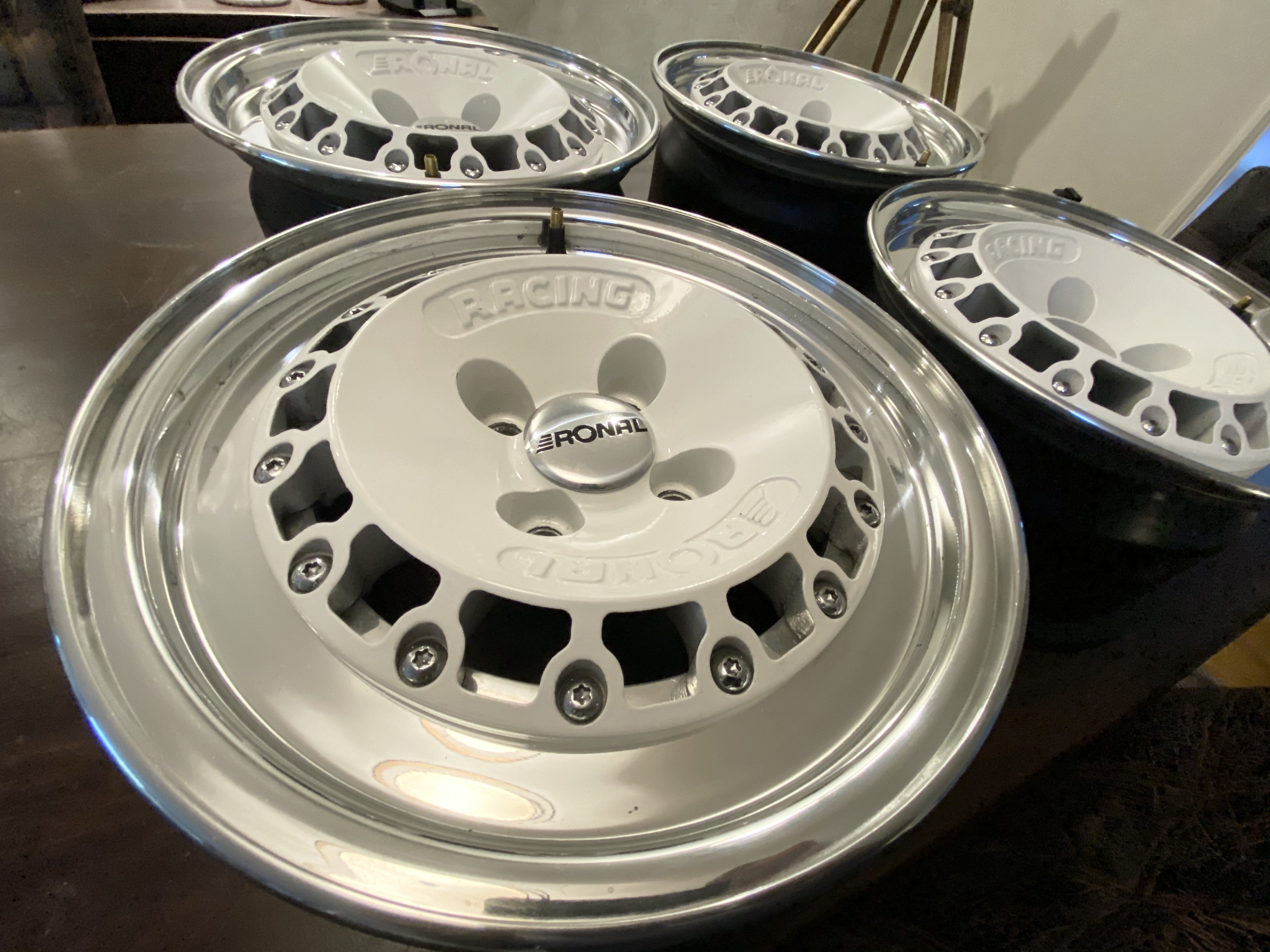 Super Rare!! 3pc. Magnesium Ronal Racing Rims |﻿ Miscellaneous
