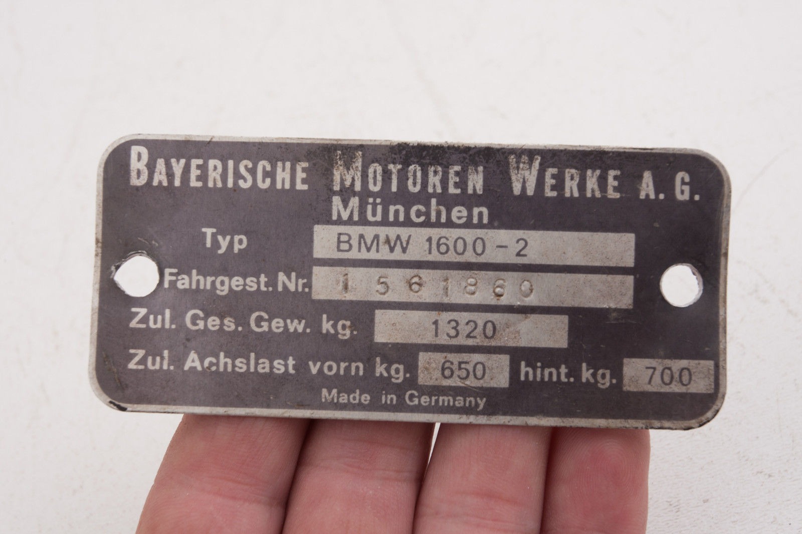 The Mystery of the Hand Stamped VIN - Page 2 |﻿ BMW 2002 and other '02