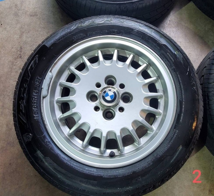 BMW 14" OEM Wheels Rim & Tires - E30 E10 E9 2002 1600 |﻿ Miscellaneous