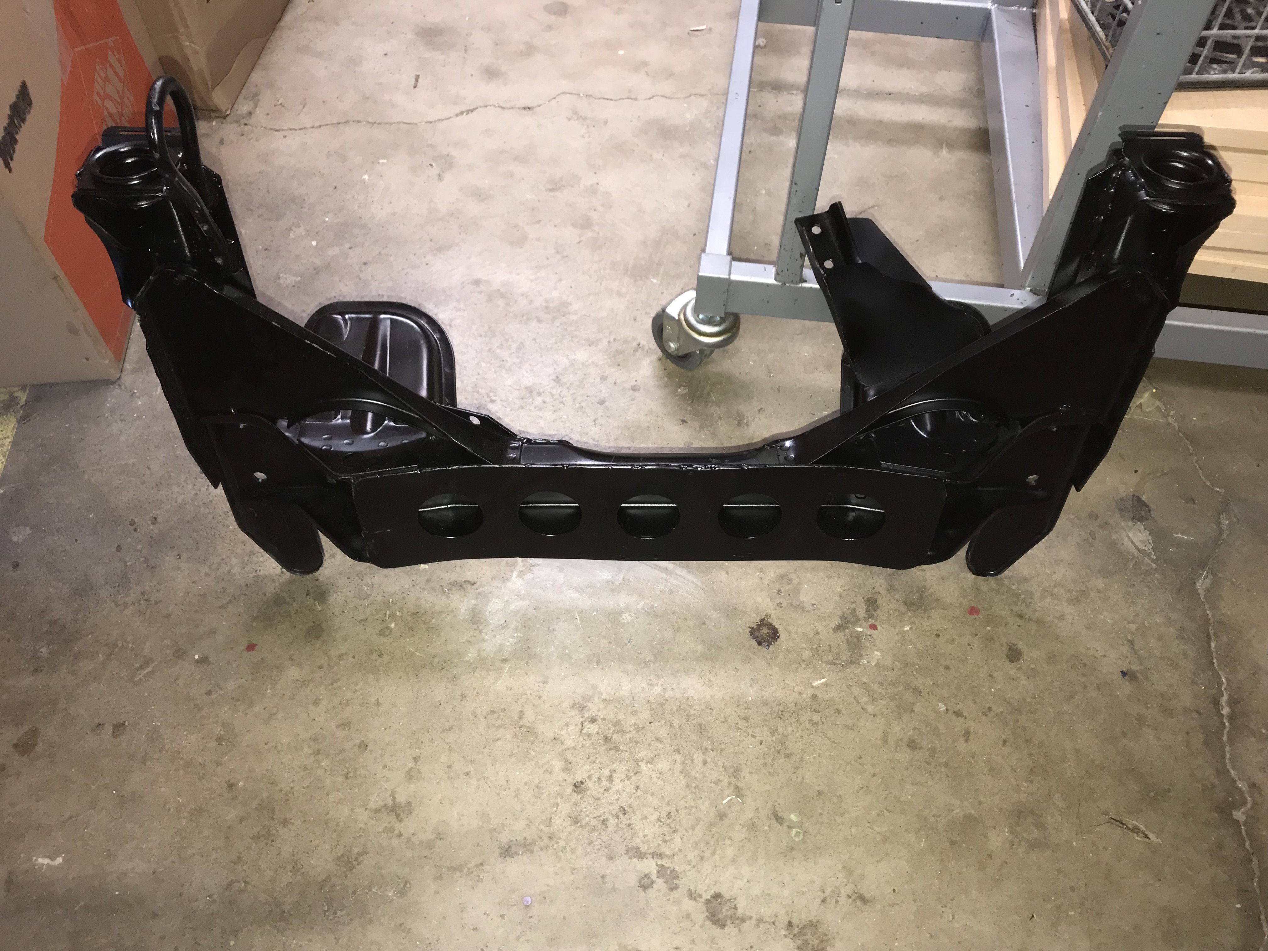 Seam welding front subframe overkill for a street car? - BMW 2002 and ...