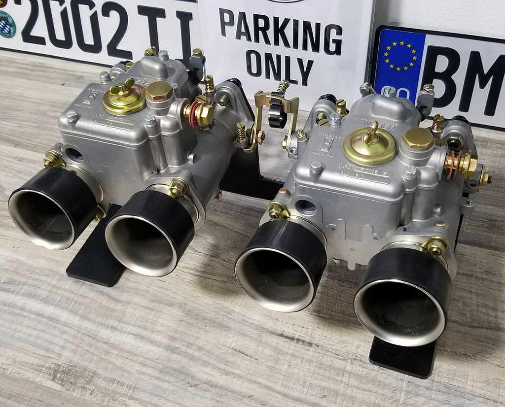 Air Filter inlet adapters for Weber 45 DCOE velocity stacks |﻿ BMW 2002 ...