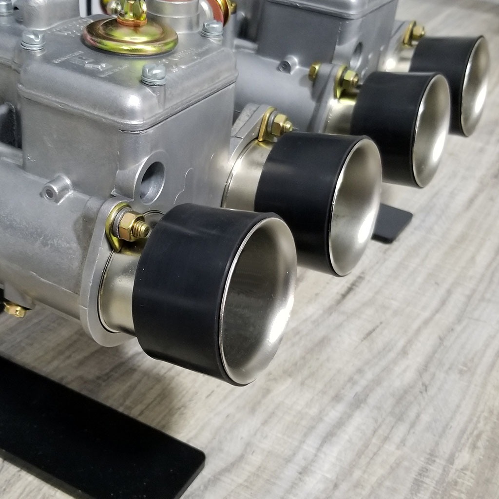 Air Filter inlet adapters for Weber 45 DCOE velocity stacks |﻿ BMW 2002 ...