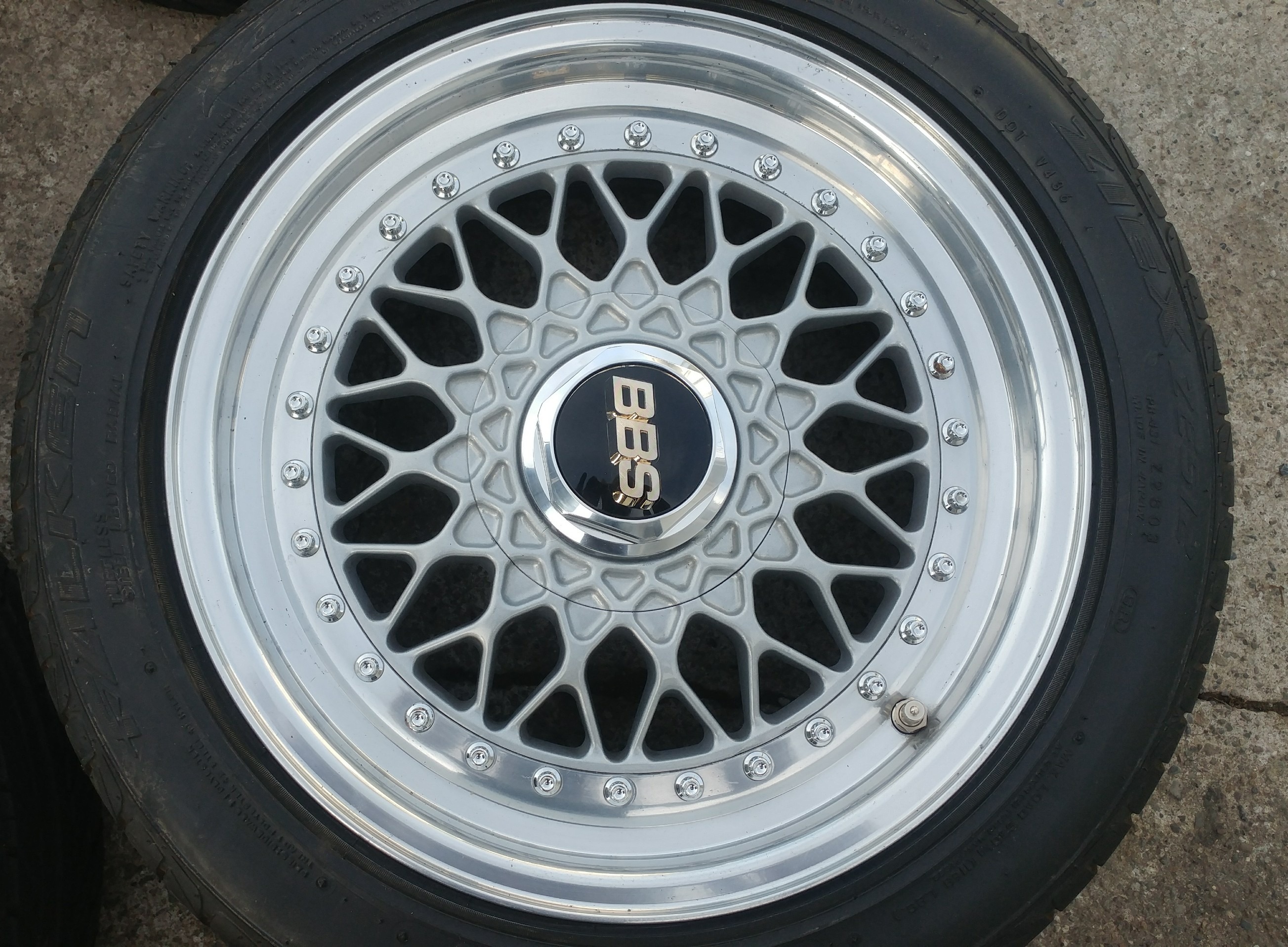 Staggered 15" BBS RS wheels with tires - Miscellaneous - 2002FAQ