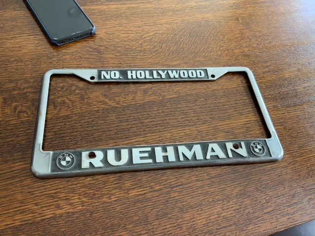Fred Snook/BMW of Monterey License Plate Frame - Page 2 |﻿ BMW 2002 and ...