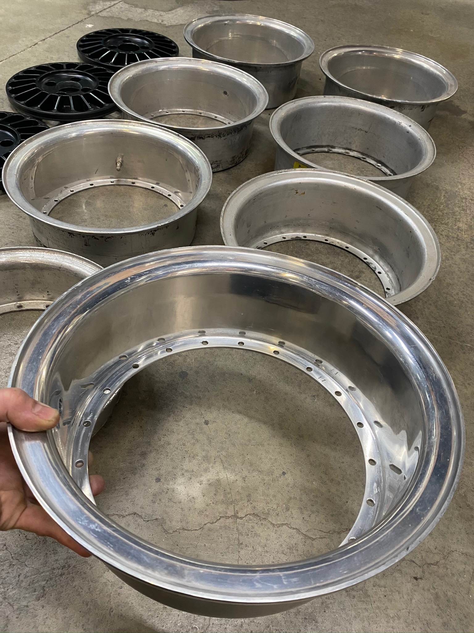 AlpinA aluminum wheel centers and 13” wheel halves |﻿ Miscellaneous