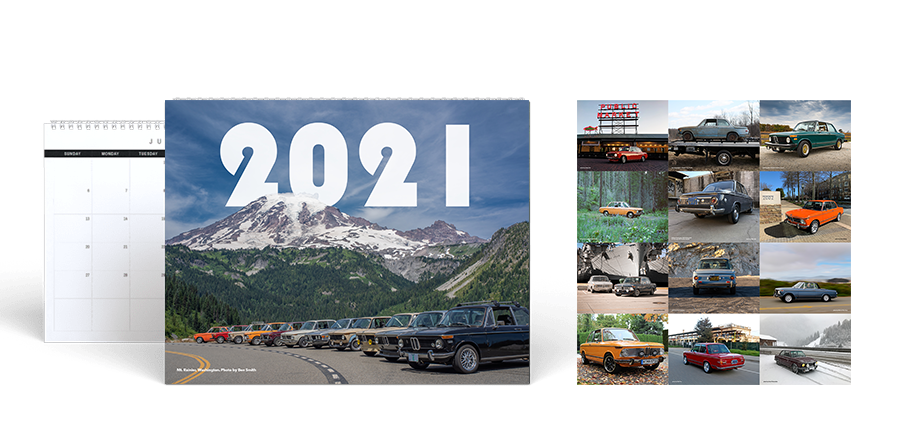 New blog entry....get your 2002 calendar for 2021! |﻿ BMW 2002 and ...