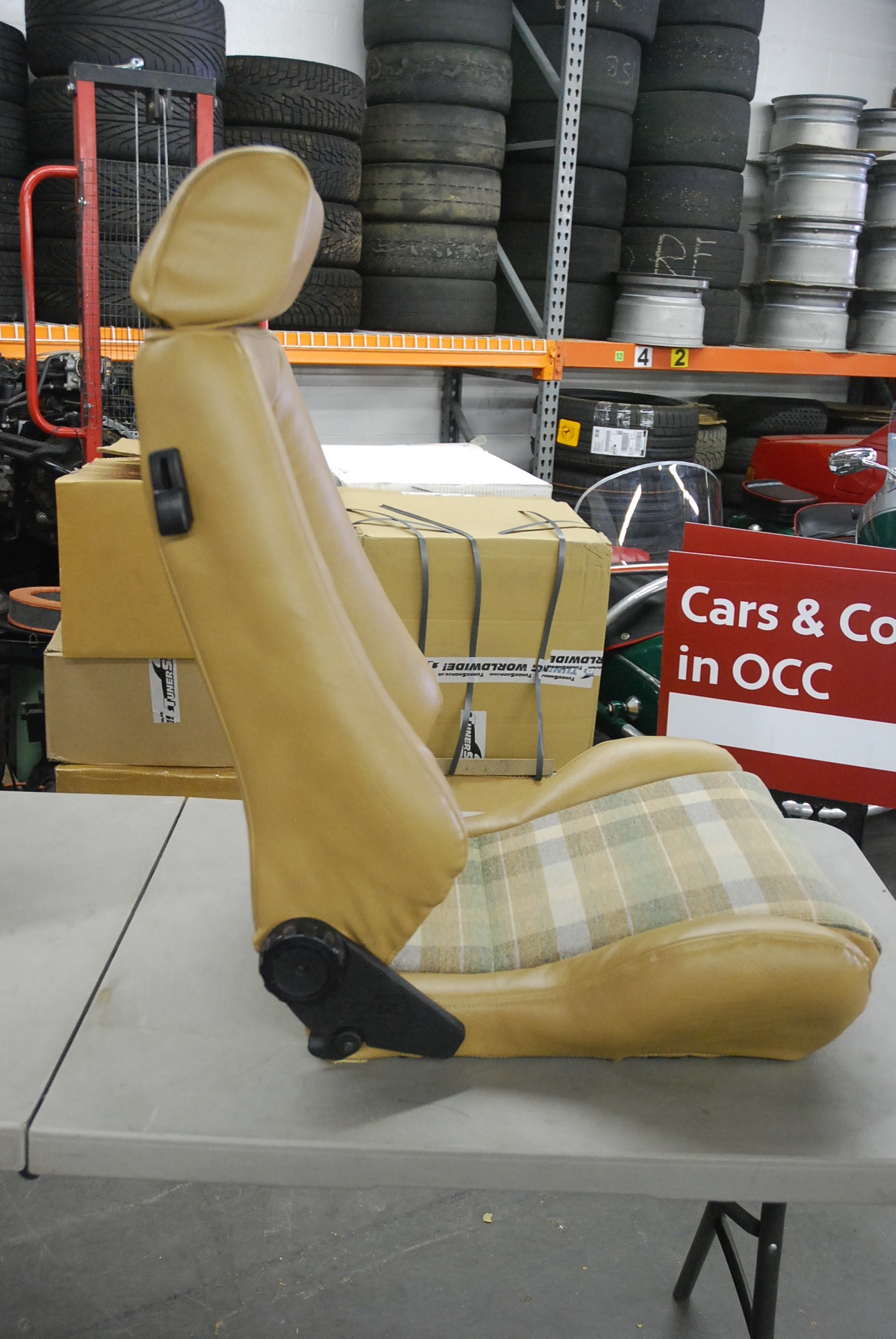 FS: Pair of recovered Recaro LXB Seats, Tan/Plaid |﻿ Miscellaneous