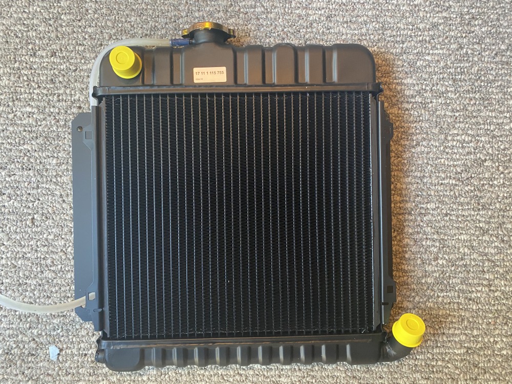 New "BMW" radiators and other cooling parts |﻿ A 1969 BMW 2002 Restoration