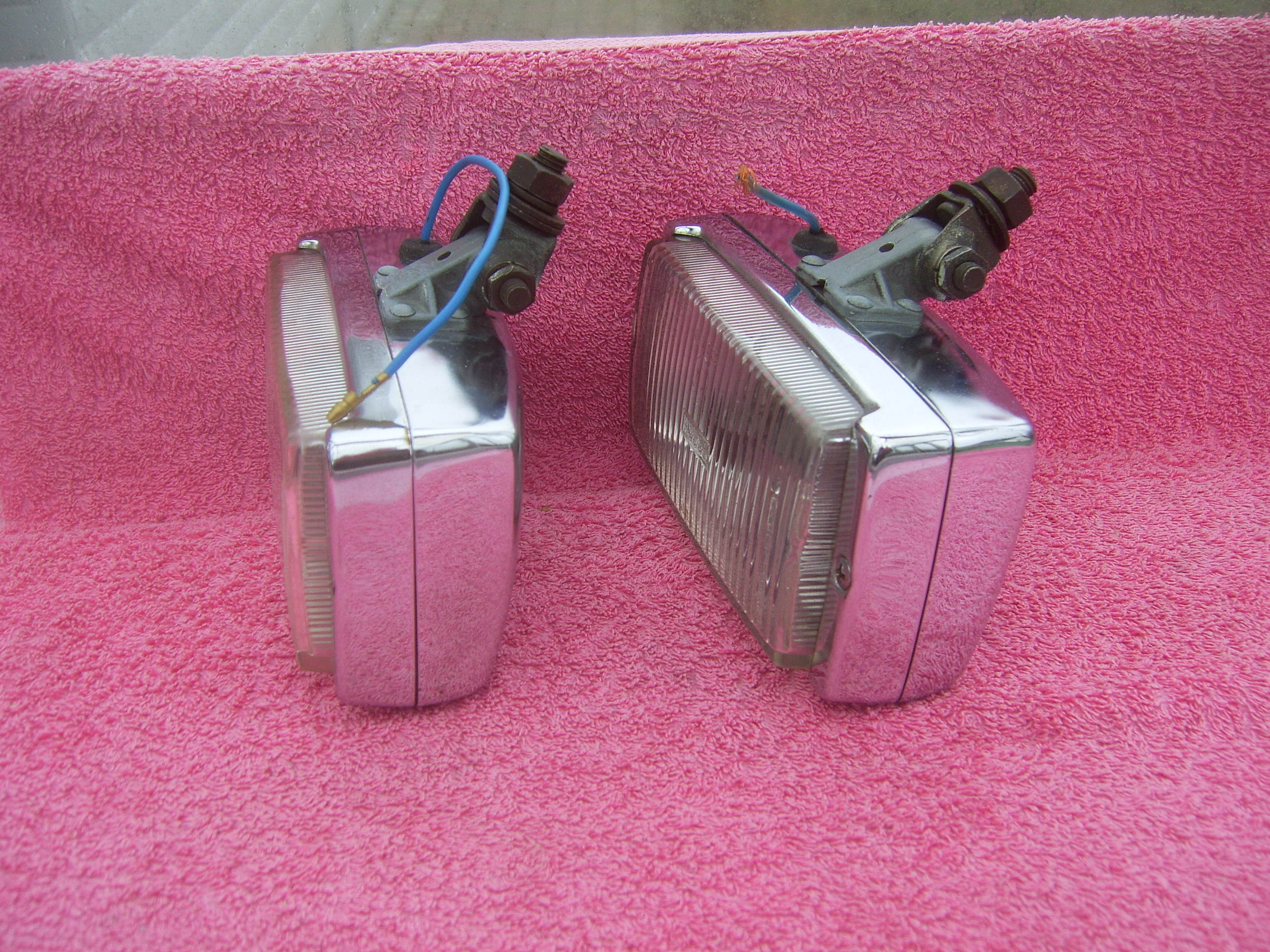 FS: Bosch Rectangular Chrome Fog Lights |﻿ Miscellaneous