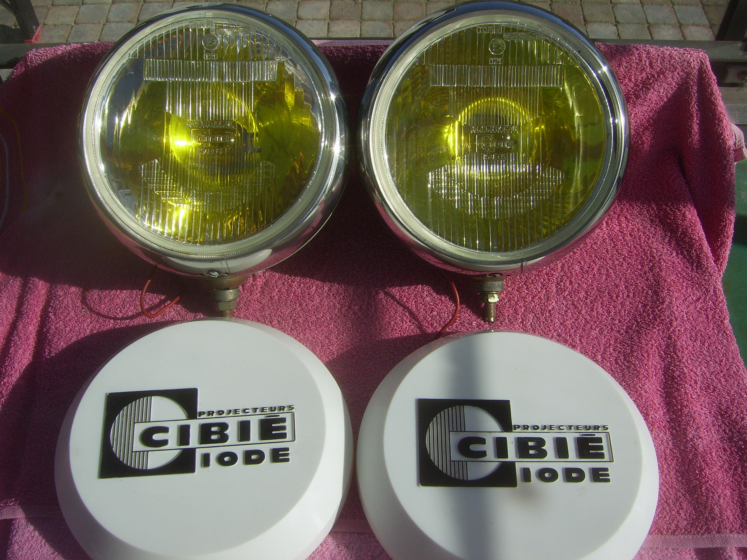 FS: Cibie Super Oscars Driving Lights + Covers - Miscellaneous - 2002FAQ