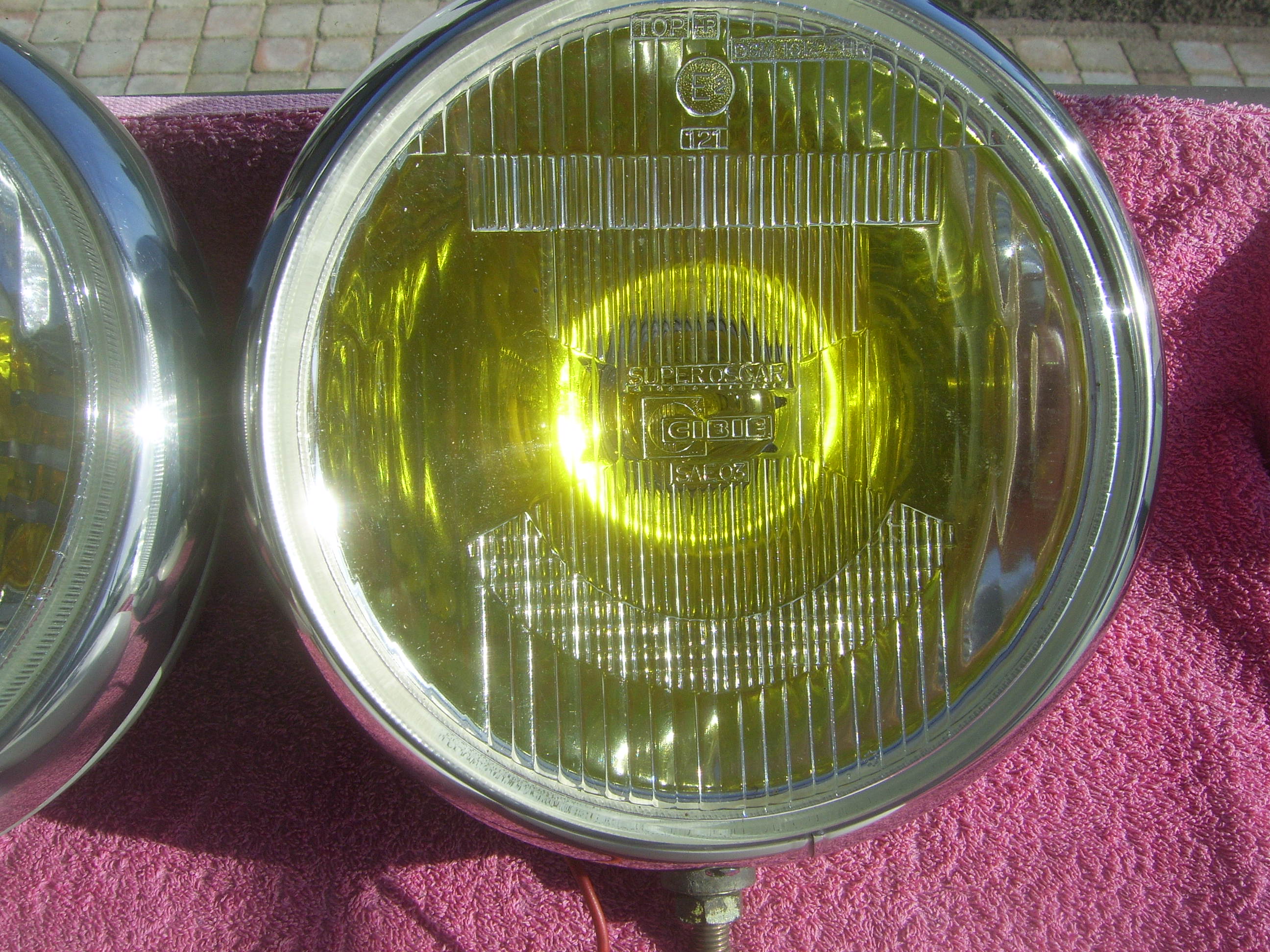 FS: Cibie Super Oscars Driving Lights + Covers |﻿ Miscellaneous