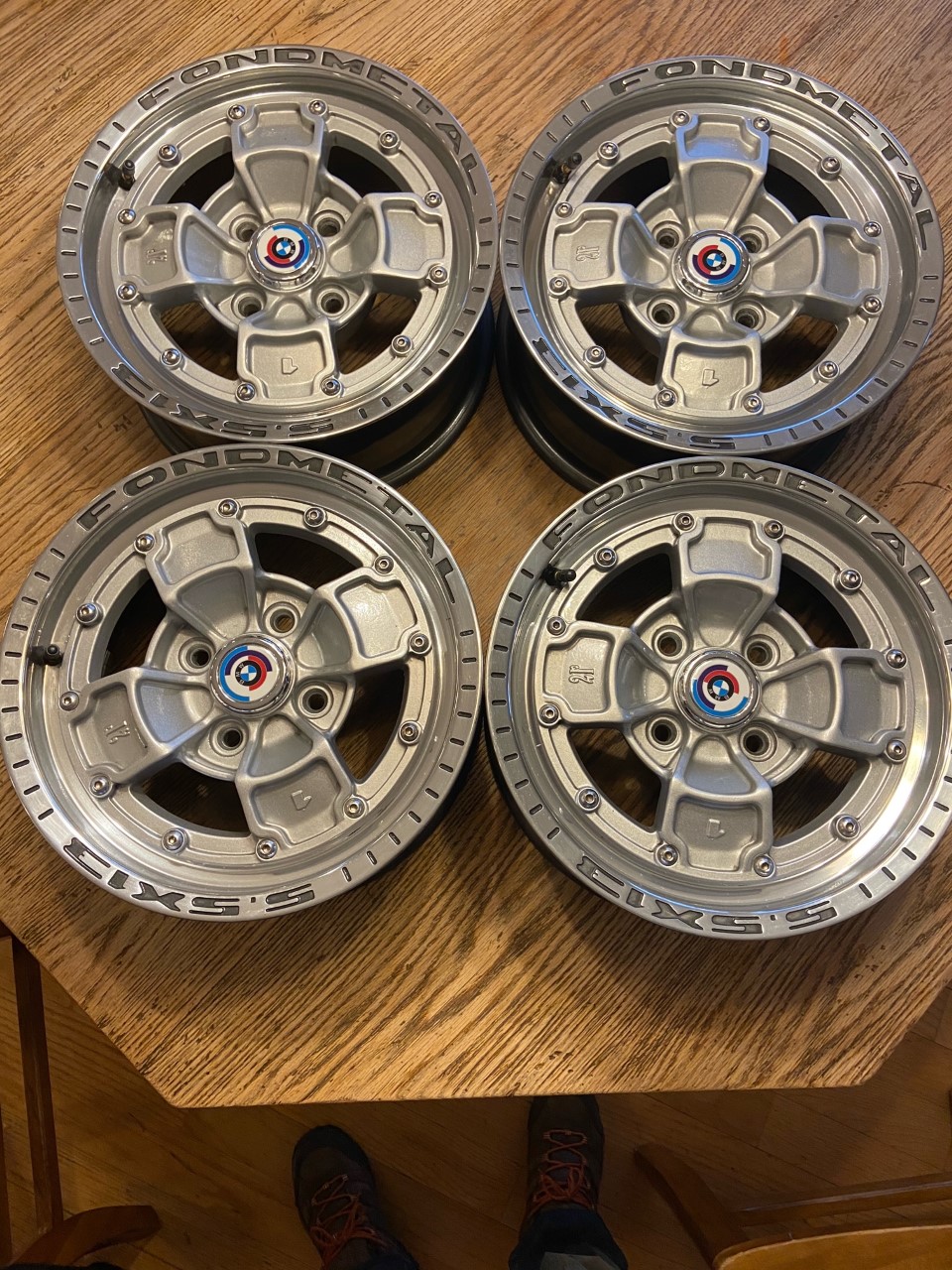 Italian Fondmetal 2 Piece Rims 13x6 (4) Like New |﻿ Miscellaneous