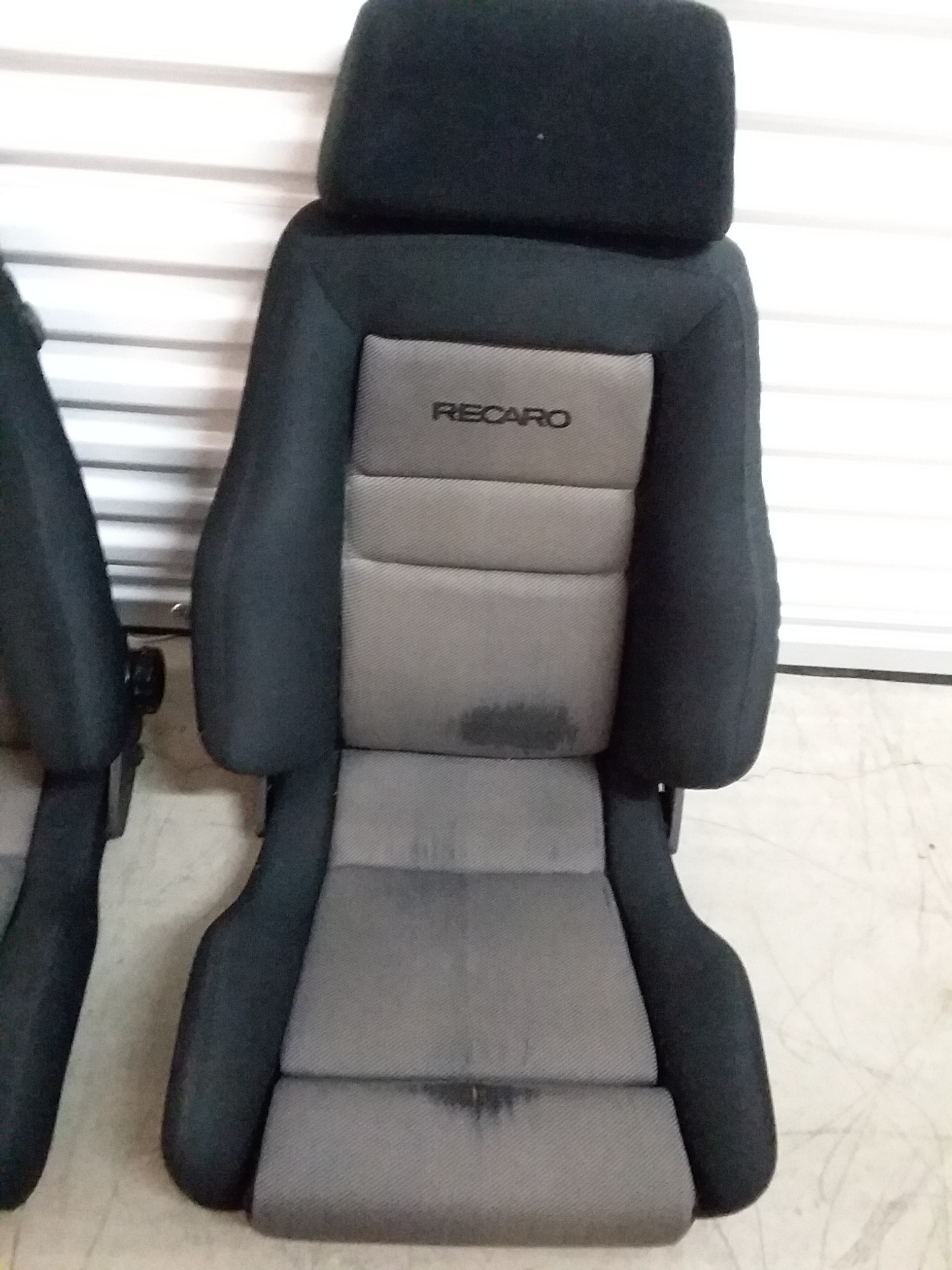 Recaro LS Seats, Gray and Black Cloth |﻿ Miscellaneous