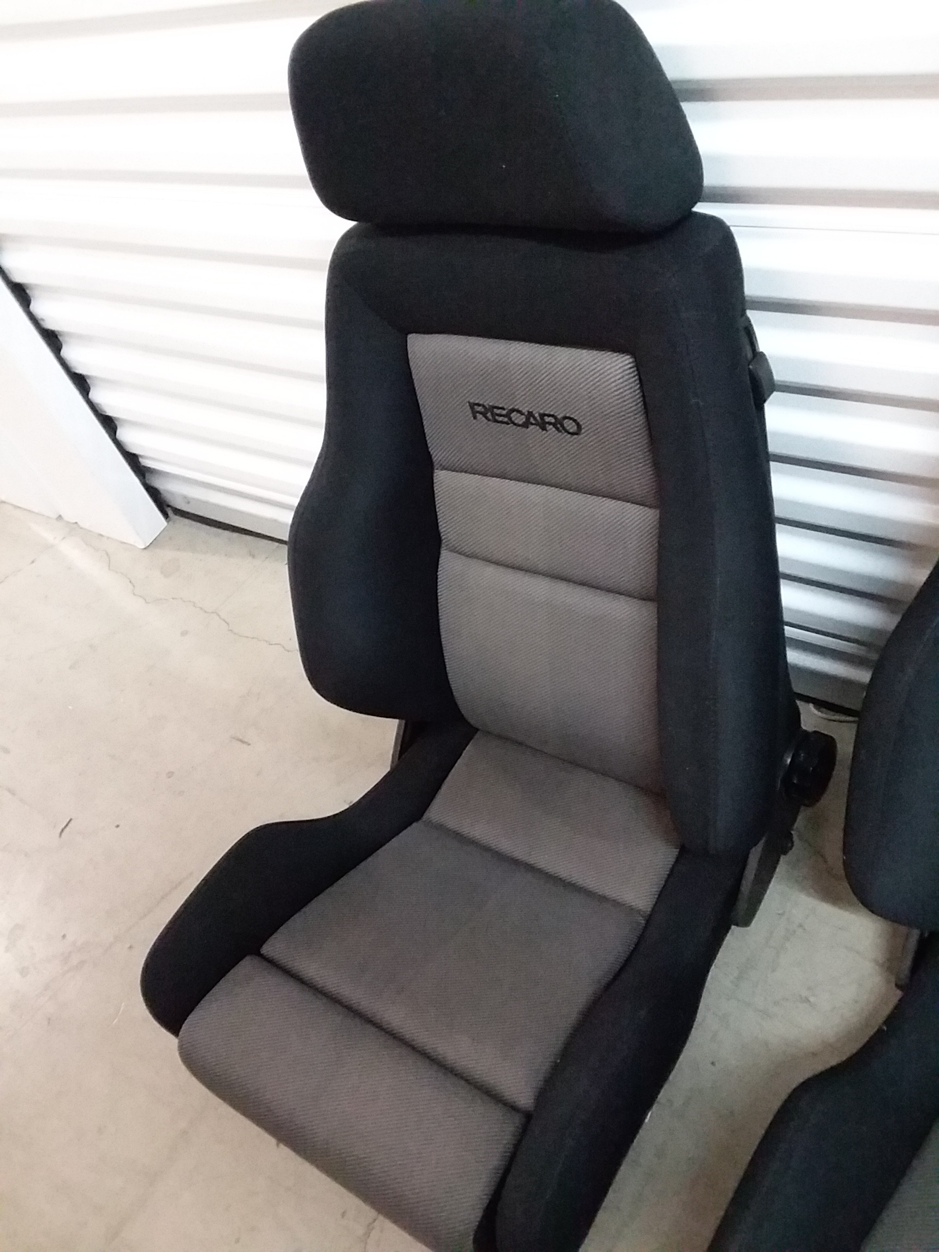 Recaro LS Seats, Gray and Black Cloth |﻿ Miscellaneous