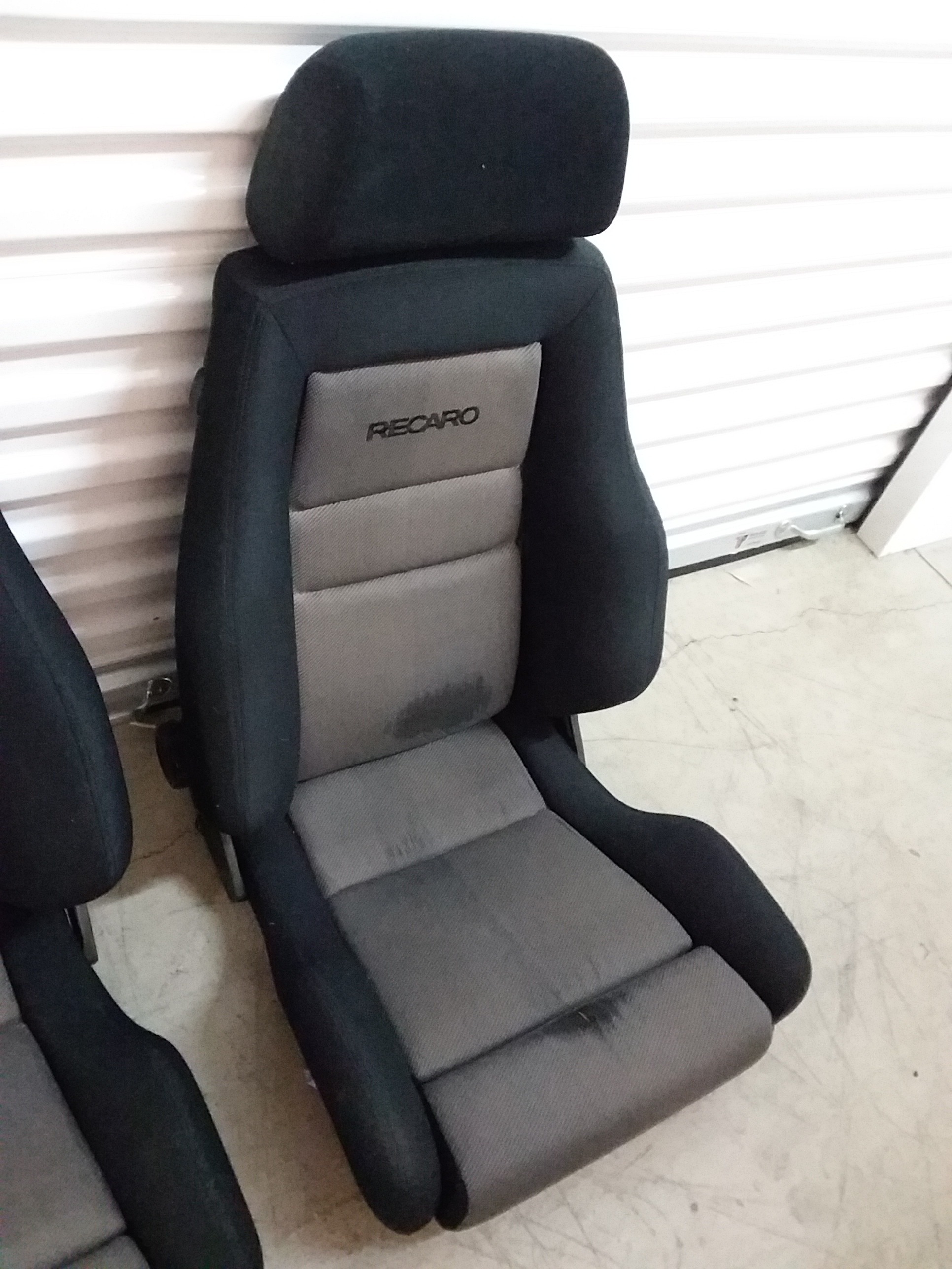 Recaro LS Seats, Gray and Black Cloth |﻿ Miscellaneous