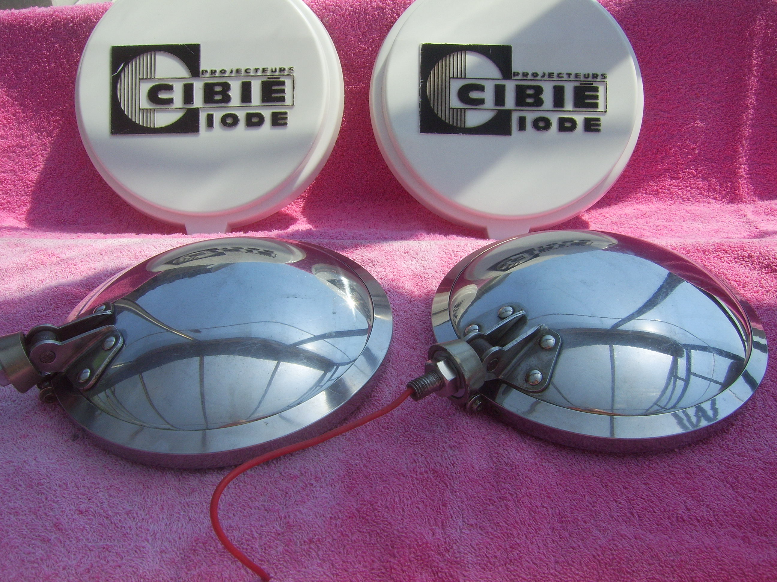 FS: Cibie 45 Yellow Fog Lights + NOS Covers |﻿ Miscellaneous