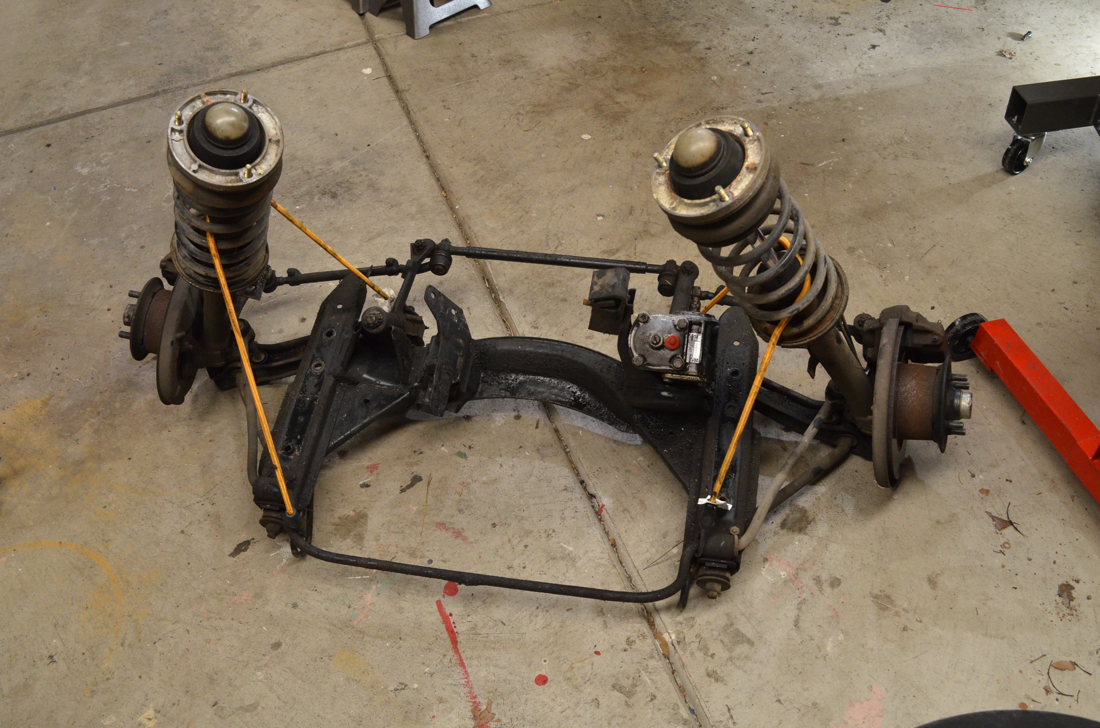 Dropping the front subframe |﻿ Suspension and Steering