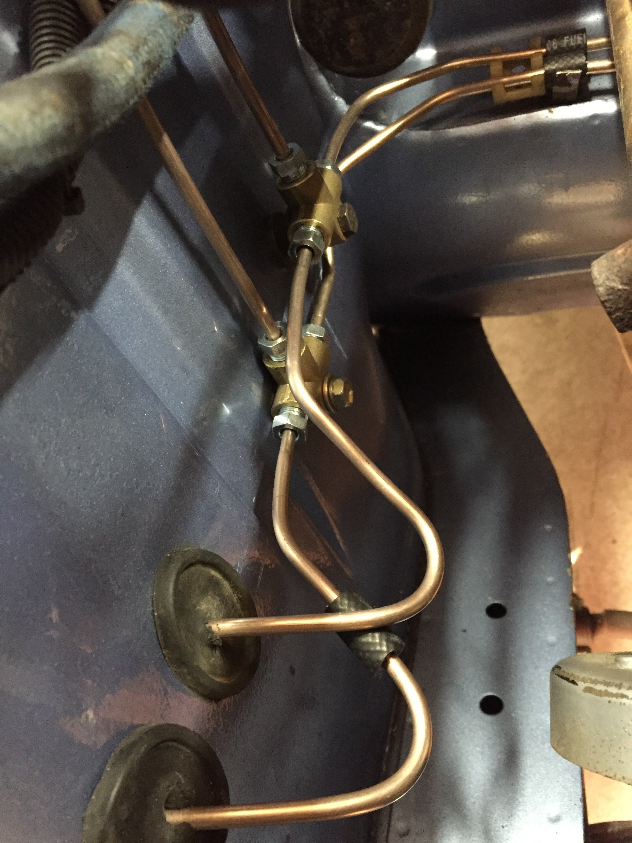 RHD engine bay pictures needed of brakelines for servos - BMW 2002 and ...