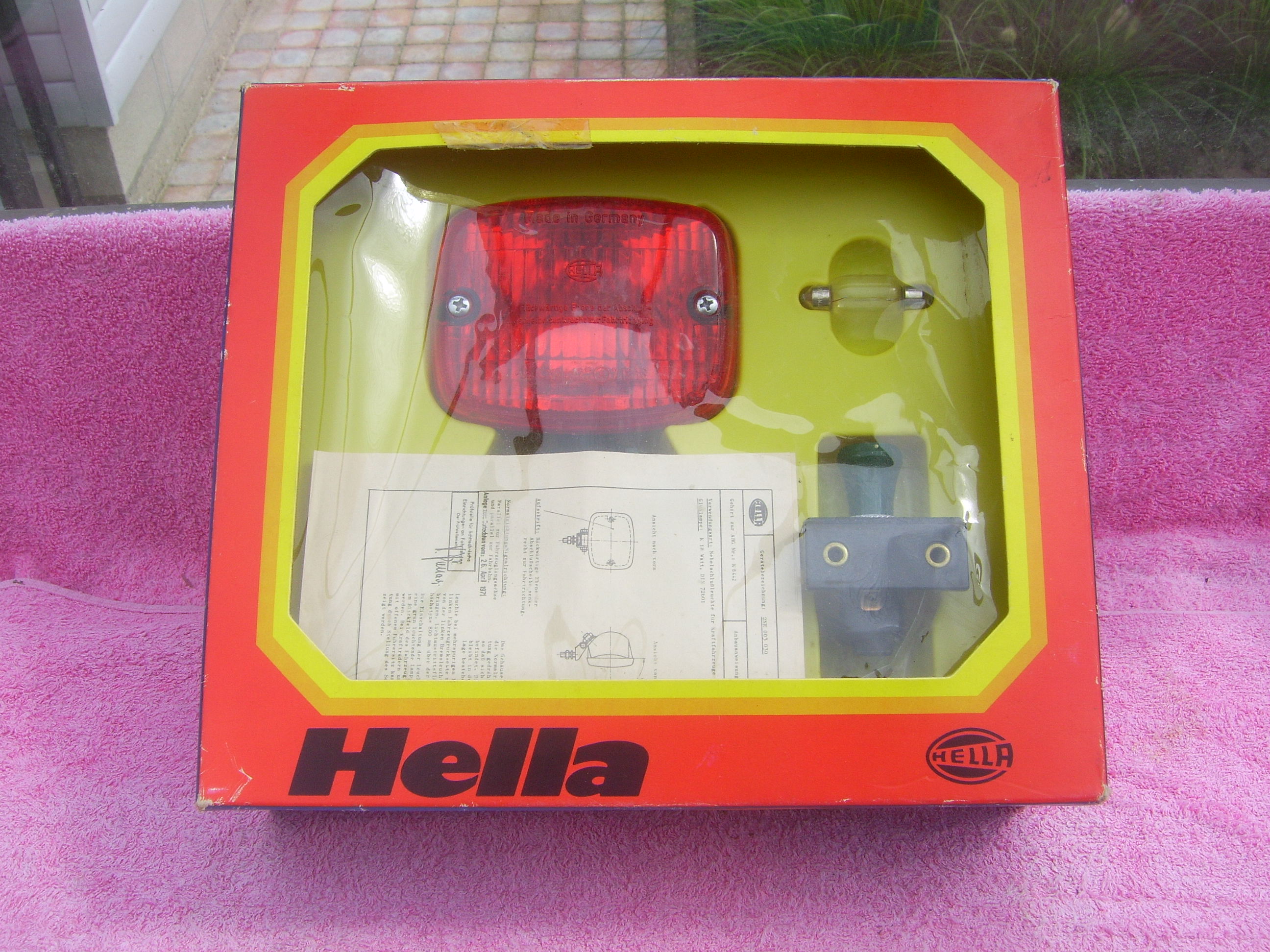 FS: NOS Hella Rear Fog Light |﻿ Miscellaneous
