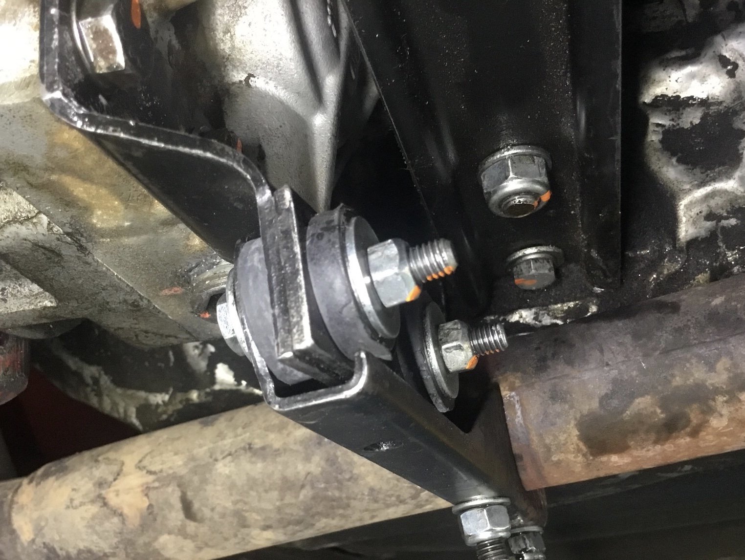 Transmission Exhaust bracket bushings - BMW 2002 and other '02 - 2002FAQ