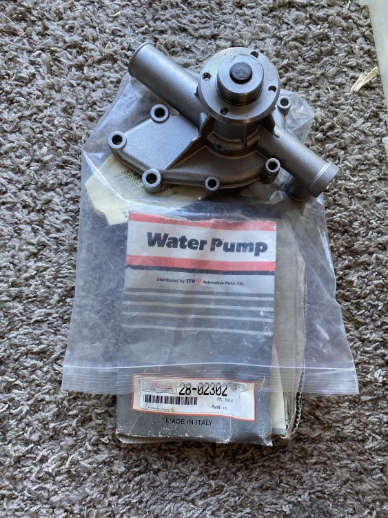 New water pump |﻿ Miscellaneous