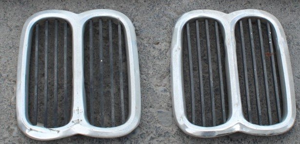 Strightened, Polished Kidney Grille, now what? |﻿ BMW 2002 and other '02