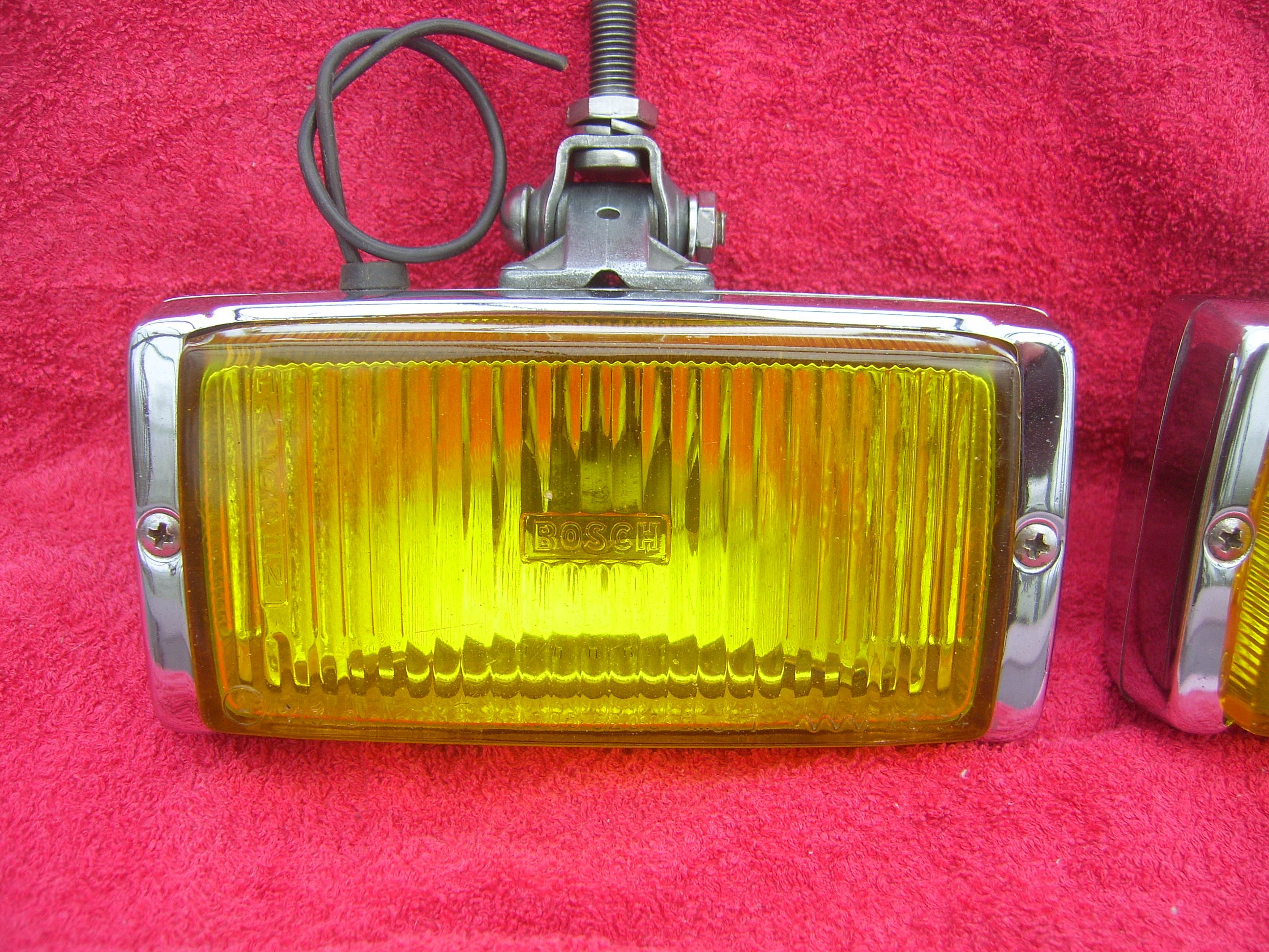 FS: Bosch Rectangular Chrome Fog Lights |﻿ Miscellaneous