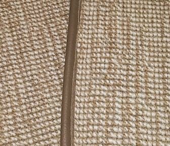 Square Weave Wool Carpet Set - Oatmeal Color |﻿ Miscellaneous