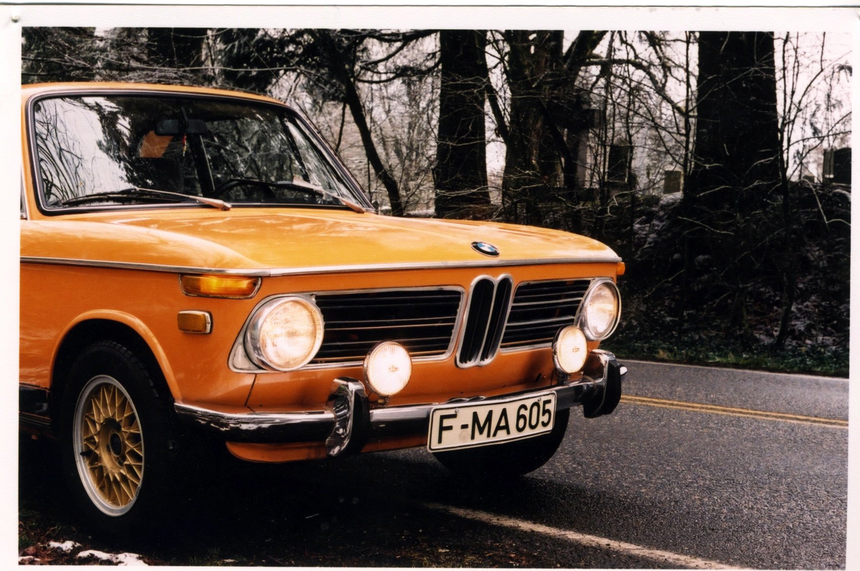 Picture Request: Colorado Orange 2002 on Gold Wheels |﻿ BMW 2002 and ...