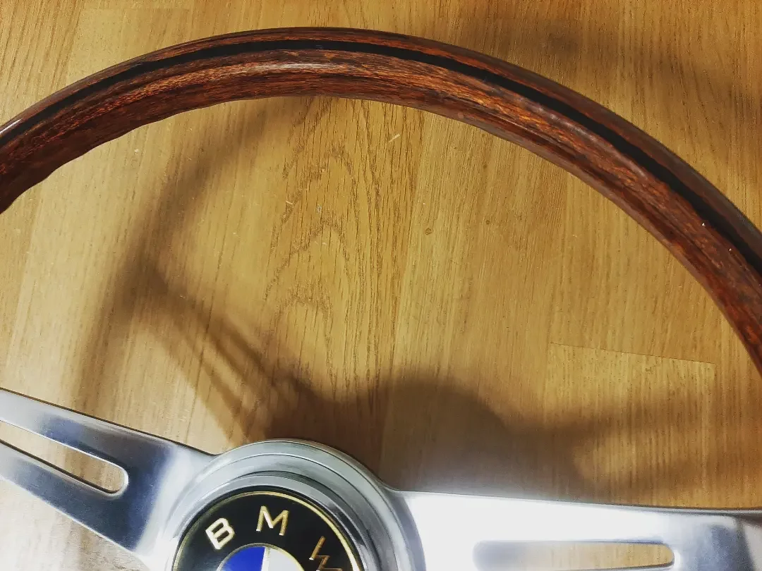 Mega rare Rallye Bitter Mahagoni steering wheel. |﻿ Miscellaneous