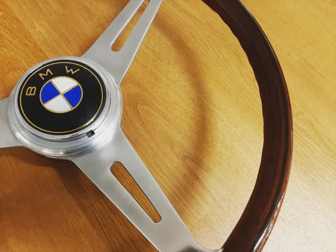 Mega rare Rallye Bitter Mahagoni steering wheel. |﻿ Miscellaneous