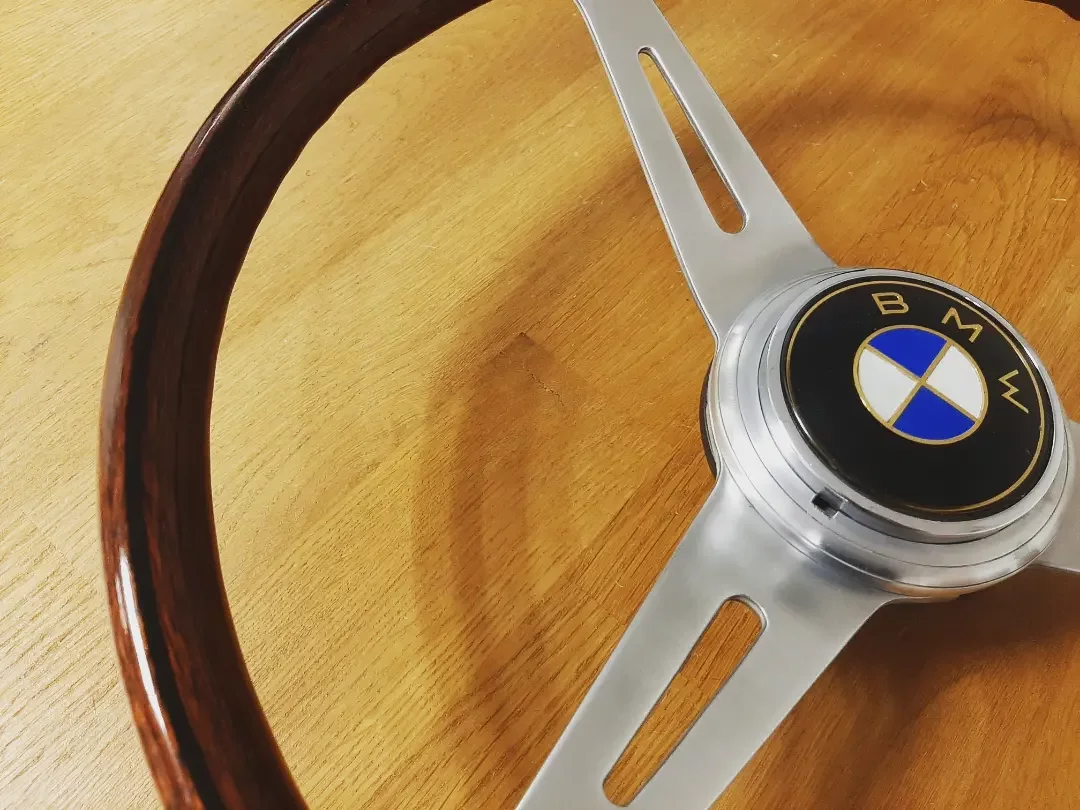 Mega rare Rallye Bitter Mahagoni steering wheel. |﻿ Miscellaneous