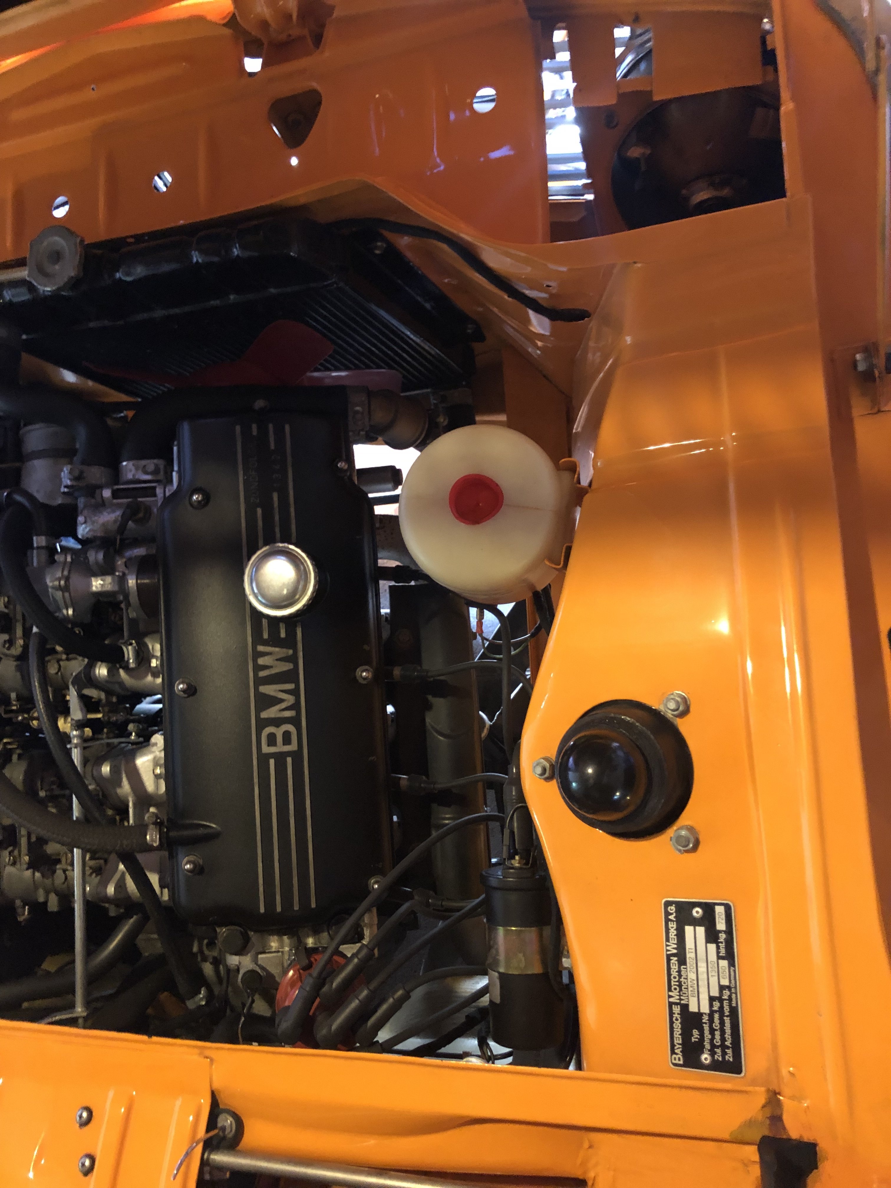 Ti engine bay decals and placement |﻿ BMW 2002ti and BMW 1600ti Owners ...