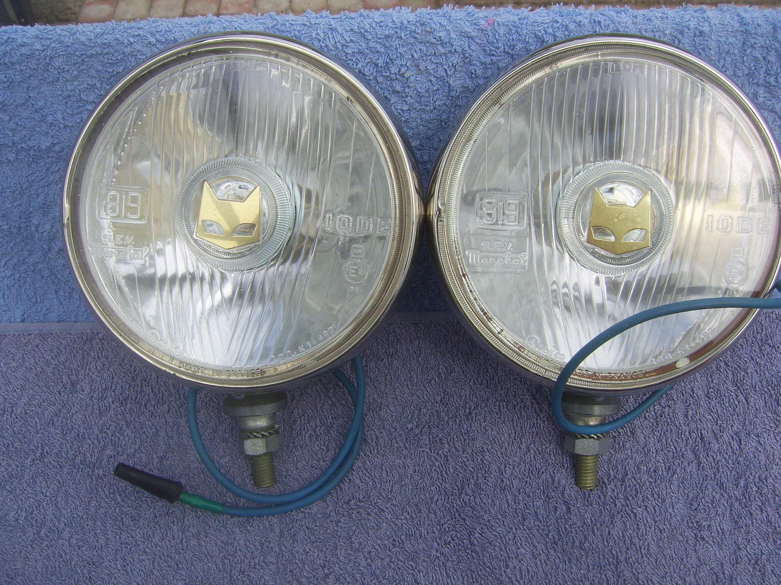 FS: NOS Marchal 819 Clear Driving Lights |﻿ Miscellaneous