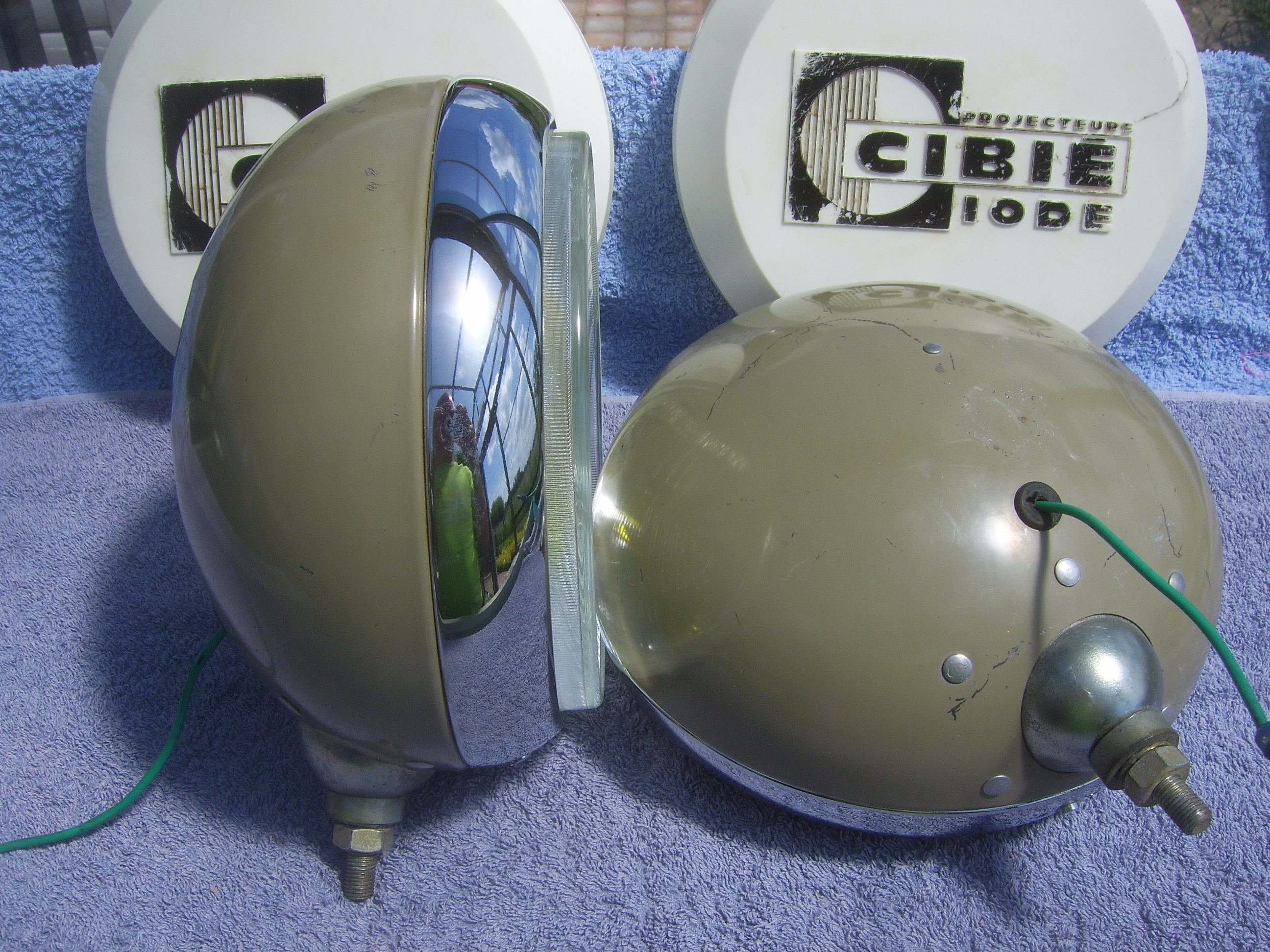 SOLD Set Cibie Super Oscars Driving Lights + Covers |﻿ Miscellaneous