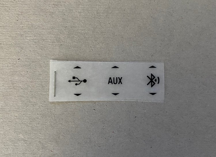 USB/Igntion/Bluetooth/Hazard Button decals |﻿ Miscellaneous