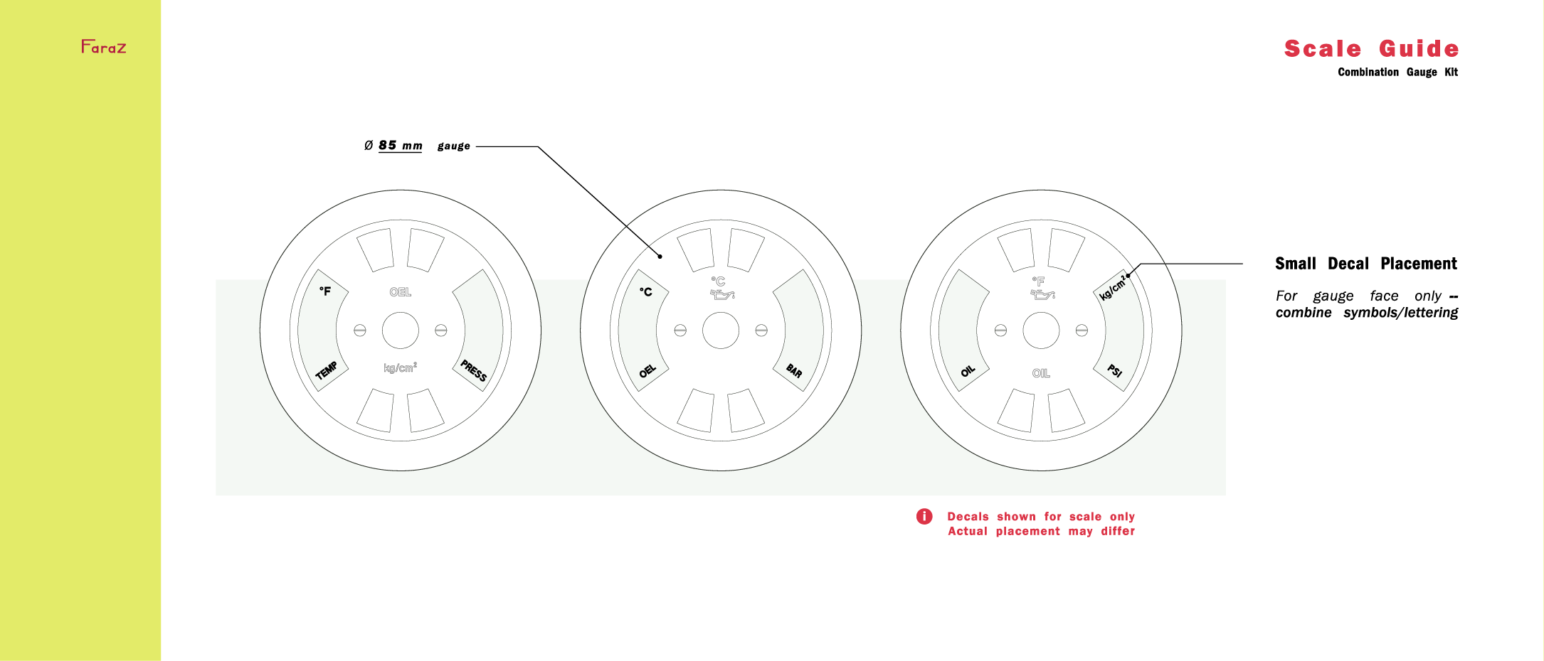Custom Gauge Decals - Miscellaneous - 2002FAQ