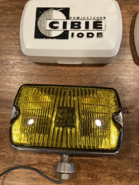 Set of Cibie 35 Amber Foglights |﻿ Miscellaneous