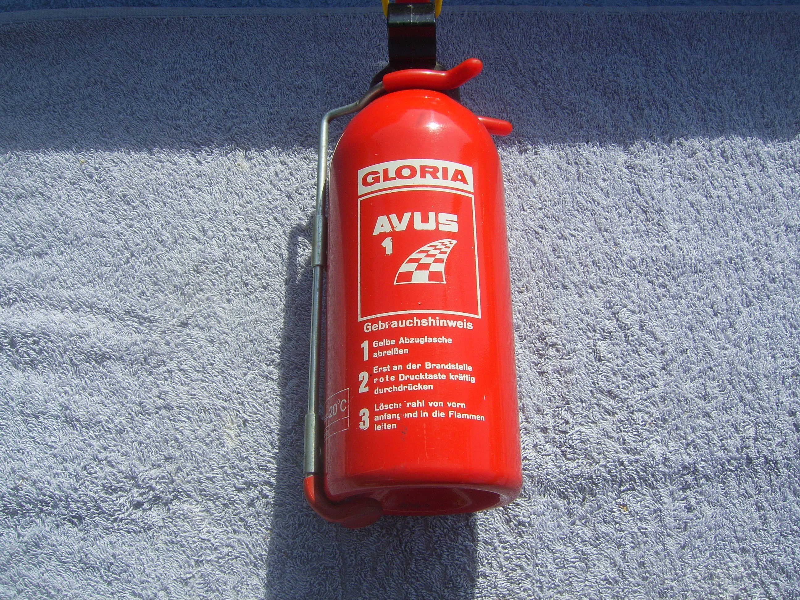FS: Gloria Avus 1 Fire Extinguisher October 1971 |﻿ Miscellaneous